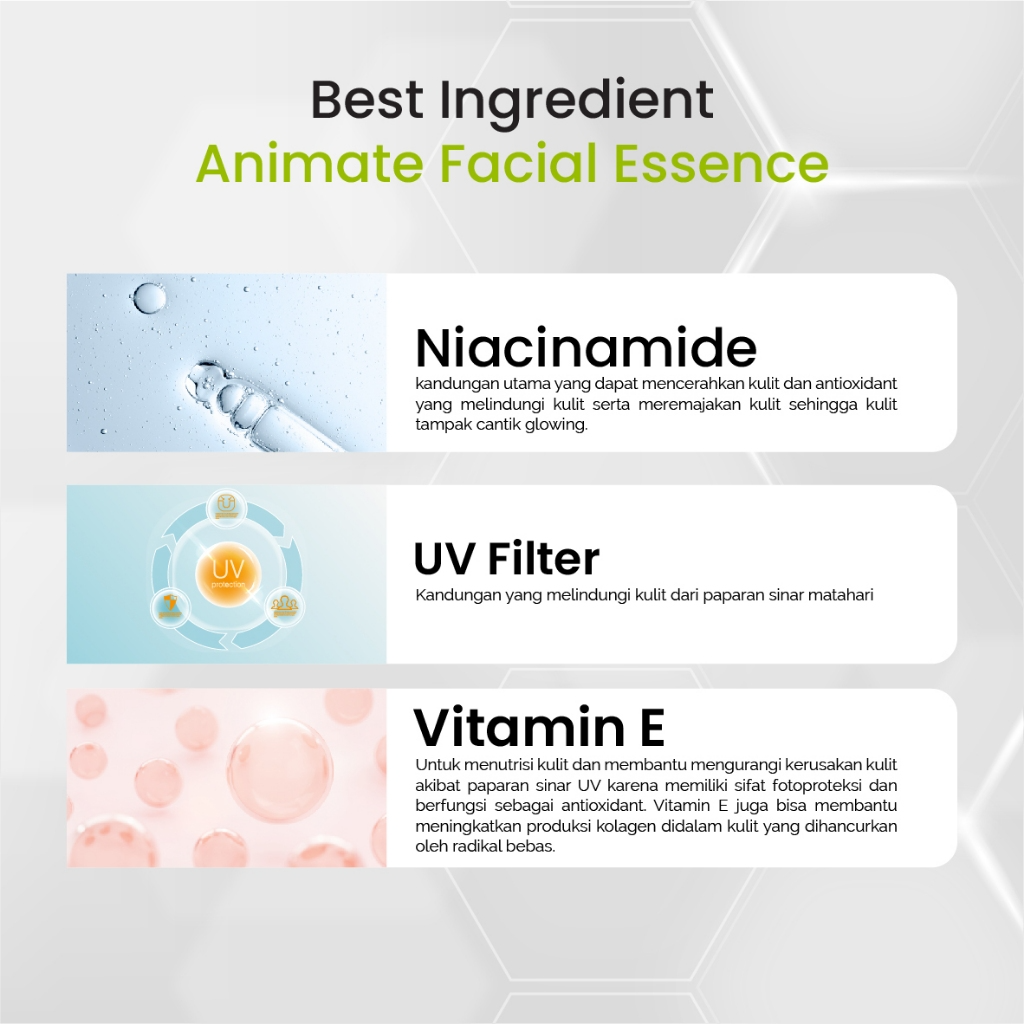 Jual Animate Facial Essence Serum 60 Capsule/Serum Wajah | Shopee Indonesia