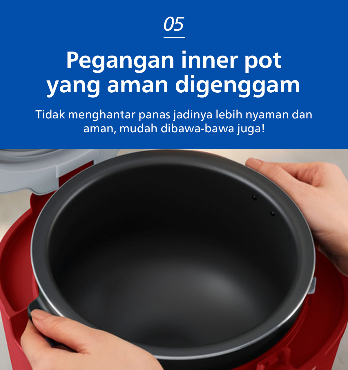 Jual Philips Rice Cooker Magicom 1.8 L - 3000 Basic Series HD3210/30 ...