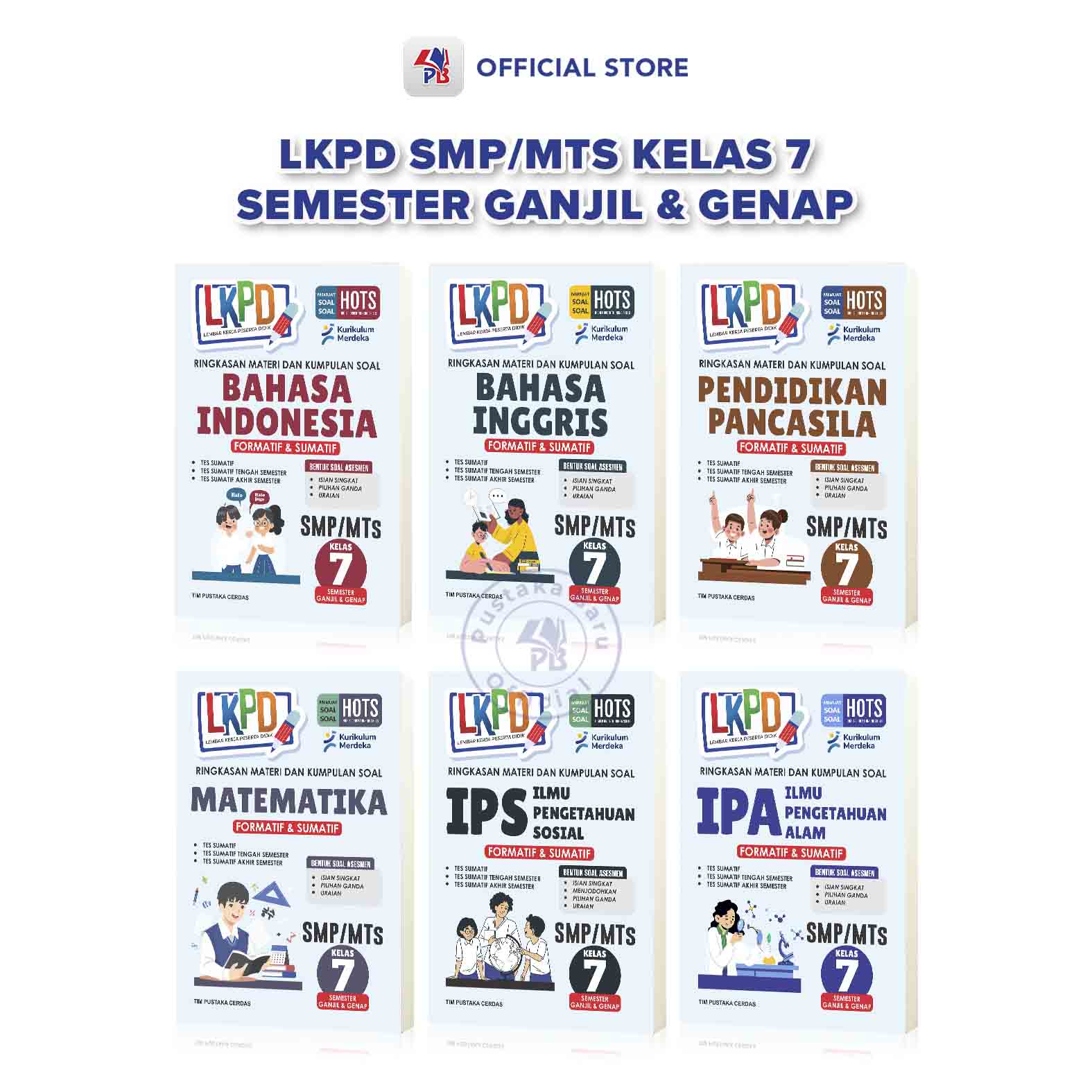 Jual Buku Lembar Kerja Peserta Didik (LKPD ) SMP Kelas 7 / Ringkasan ...