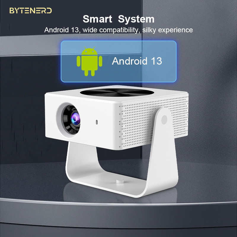 Jual Bytenerd Proyektor Android TV 1080P Smart Projector Android 13.0 ...