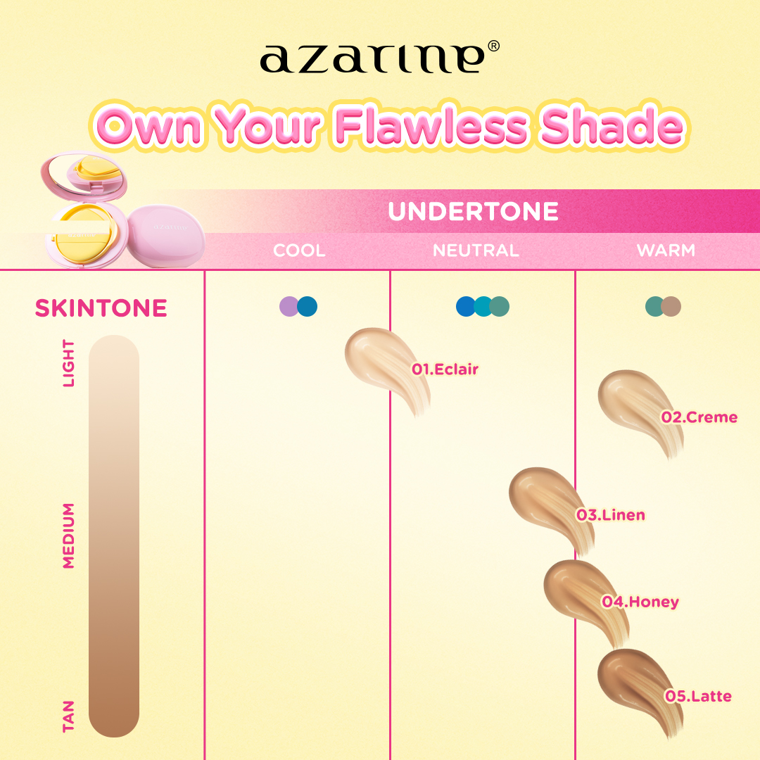 Jual Azarine Double Protection Bundle [2 PCS] Covermatte Cushion ...