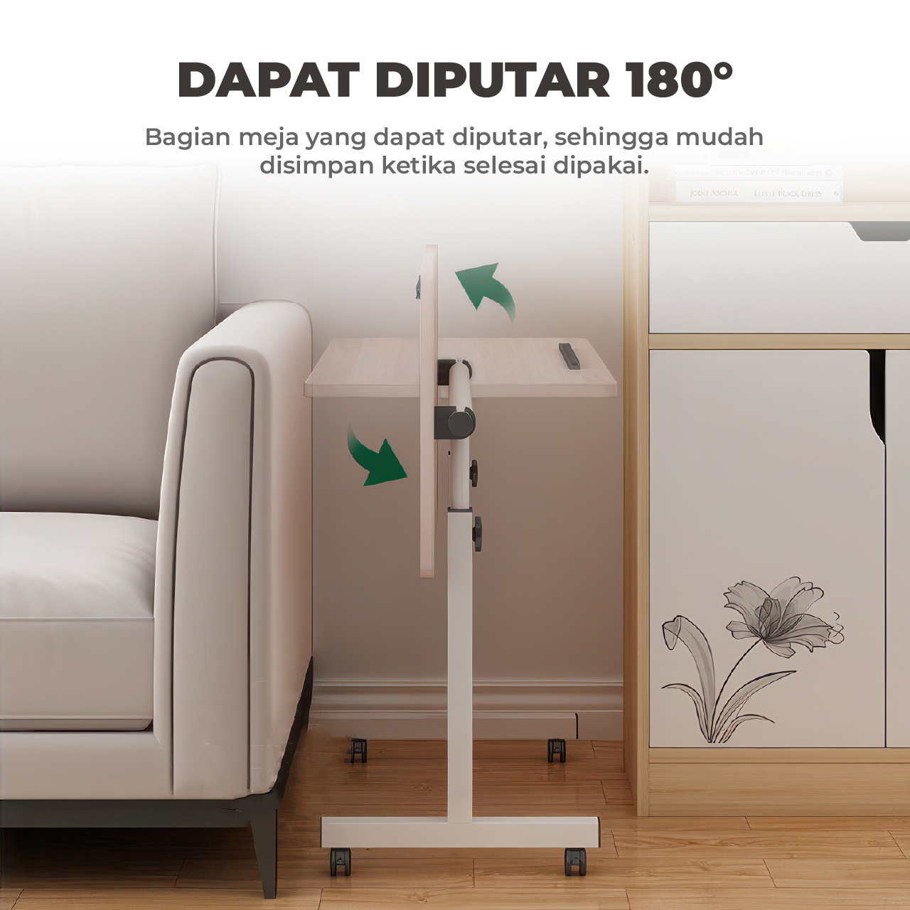 Jual Meja Lipat Portable Meja Laptop Adjustable Meja Belajar Portable ...