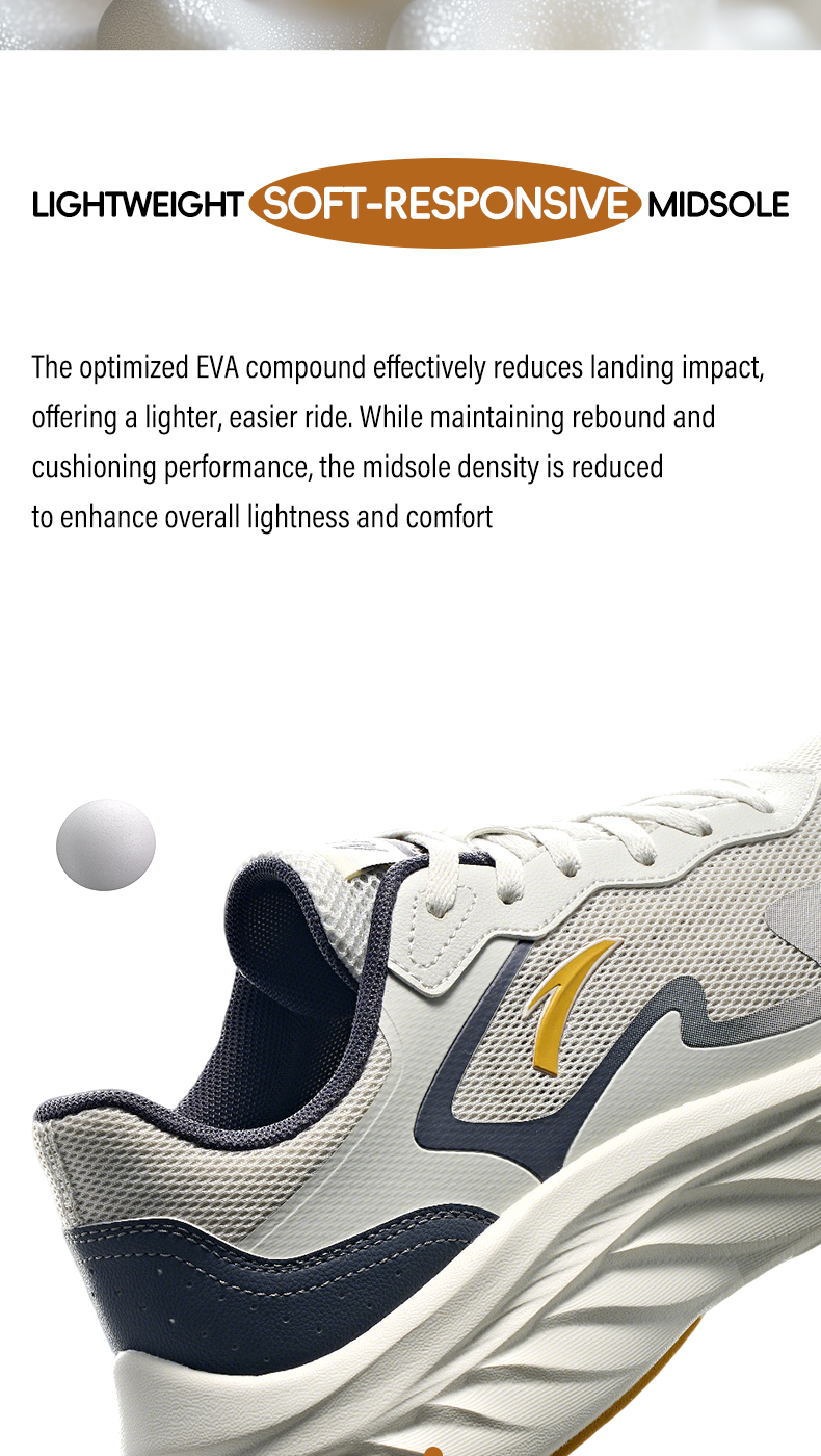 Jual ANTA Sepatu Lari Pria Sepatu Olahragar Sepatu Sneakers Pria Men Running Shoes 912525522 ...