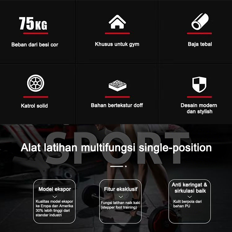 Jual Home Gym 1 Sisi Multigym Angkat Beban/Multigym Alat Fitnes/Gym ...