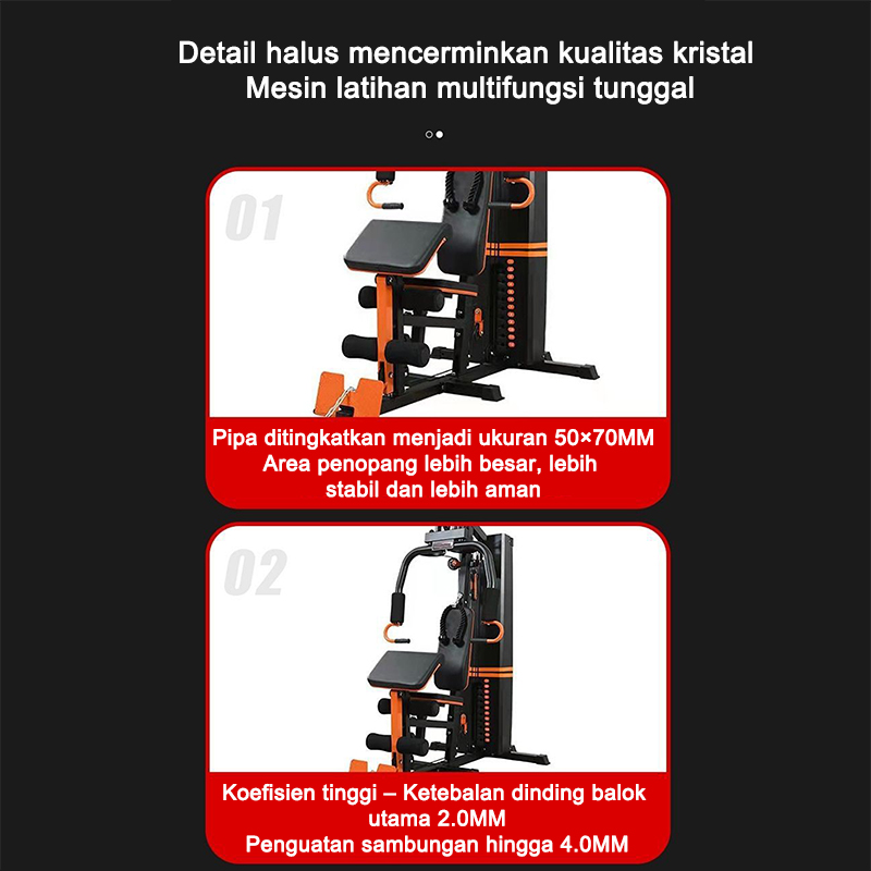 Jual Home Gym 1 Sisi Multigym Angkat Beban/Multigym Alat Fitnes/Gym ...