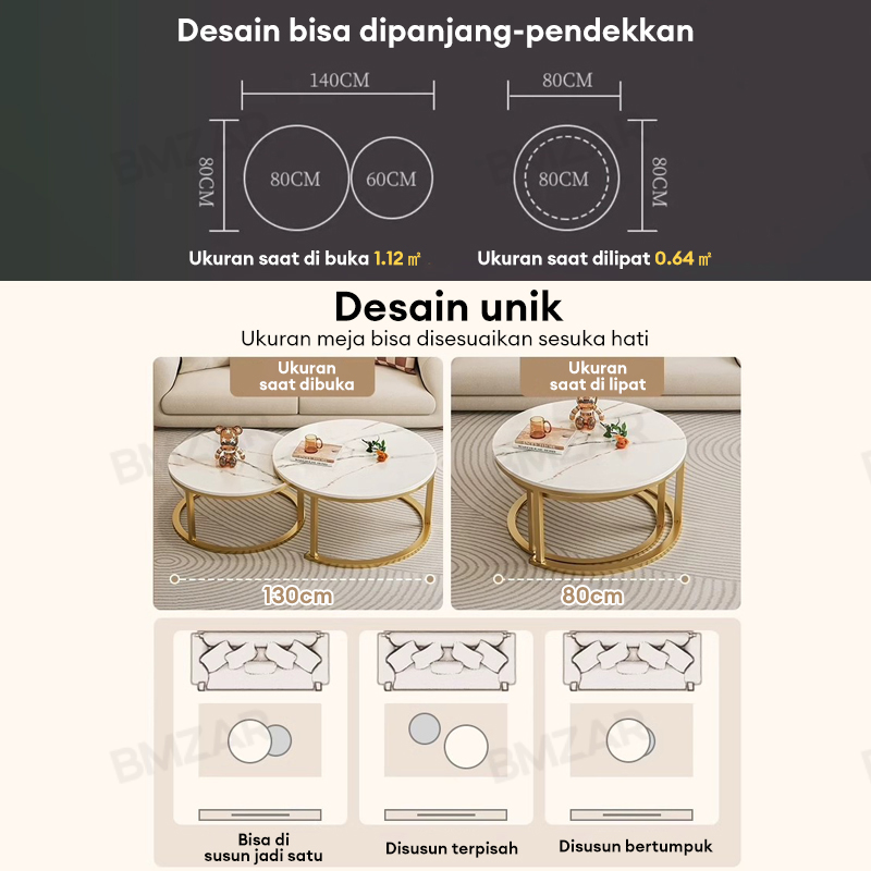 Jual BMZAR Meja Kopi Set Meja Kopi Ruang Tamu Minimalis Meja Kopi ...