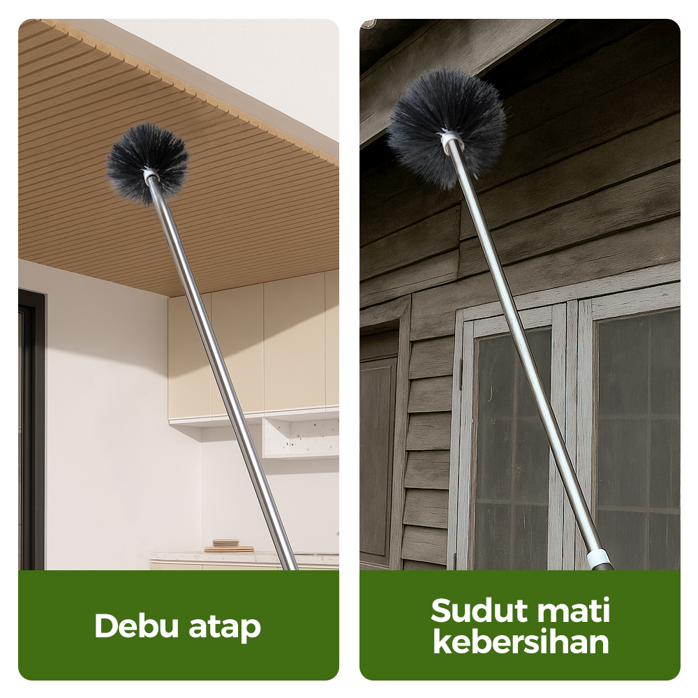 Jual COOGER Sapu Sawang Sapu Plafon Tinggi 2,2 Meter Sapu Sarang Laba ...