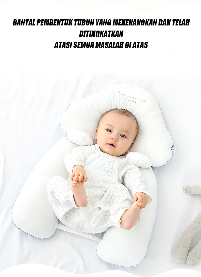 Jual NIVICO BEBE 2in1 Bantal Bayi Newborn Bantal Bayi Anti Peyang Bantal Anti Peyang Bayi Bantal ...