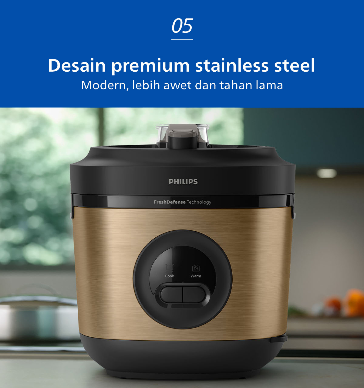 Jual Philips Rice Cooker Magicom 1.8 L - 3000 Premium Series HD3211/32 ...