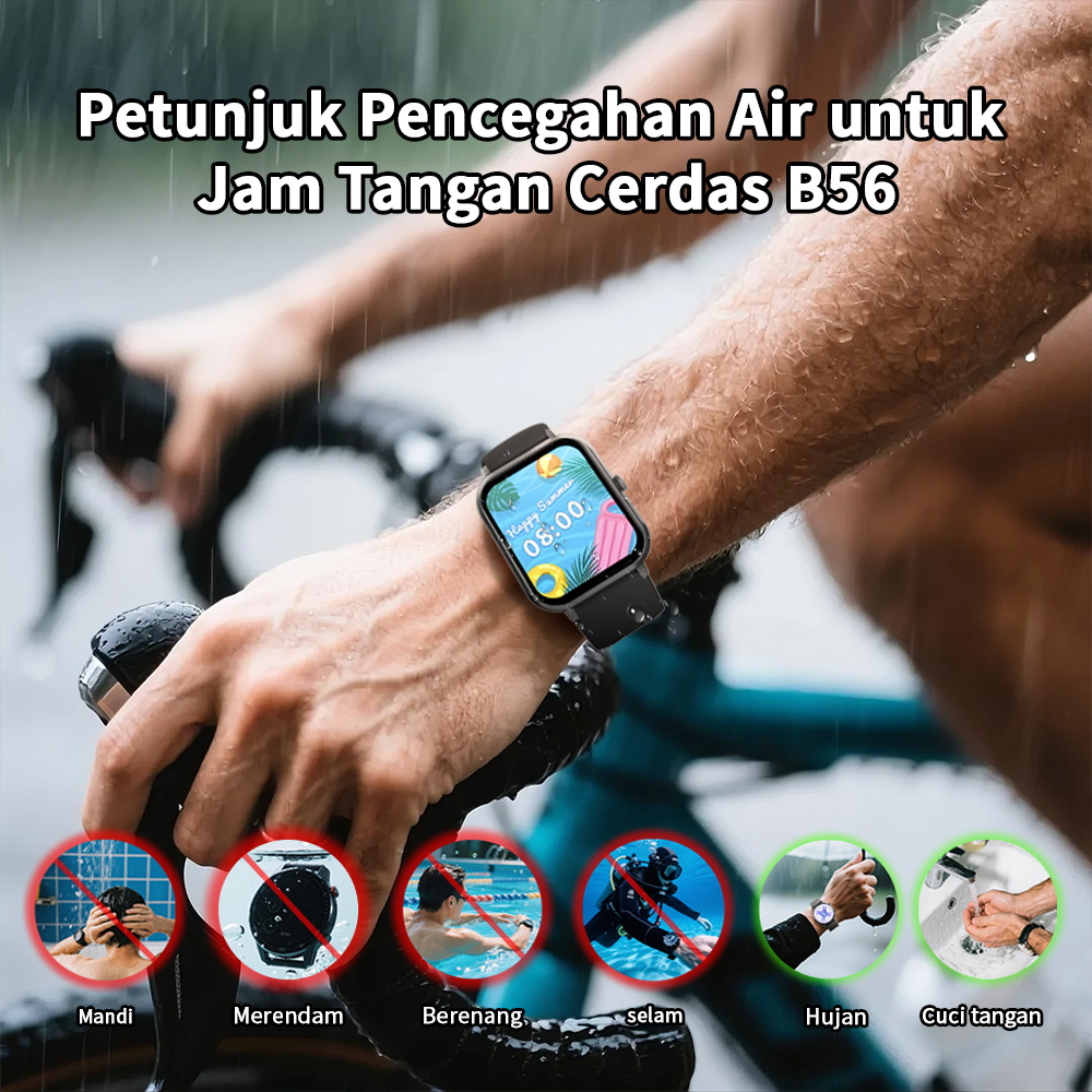 Jual Skmei B56 Smart Watch jam tangan wanita kalkulator Persegi ...