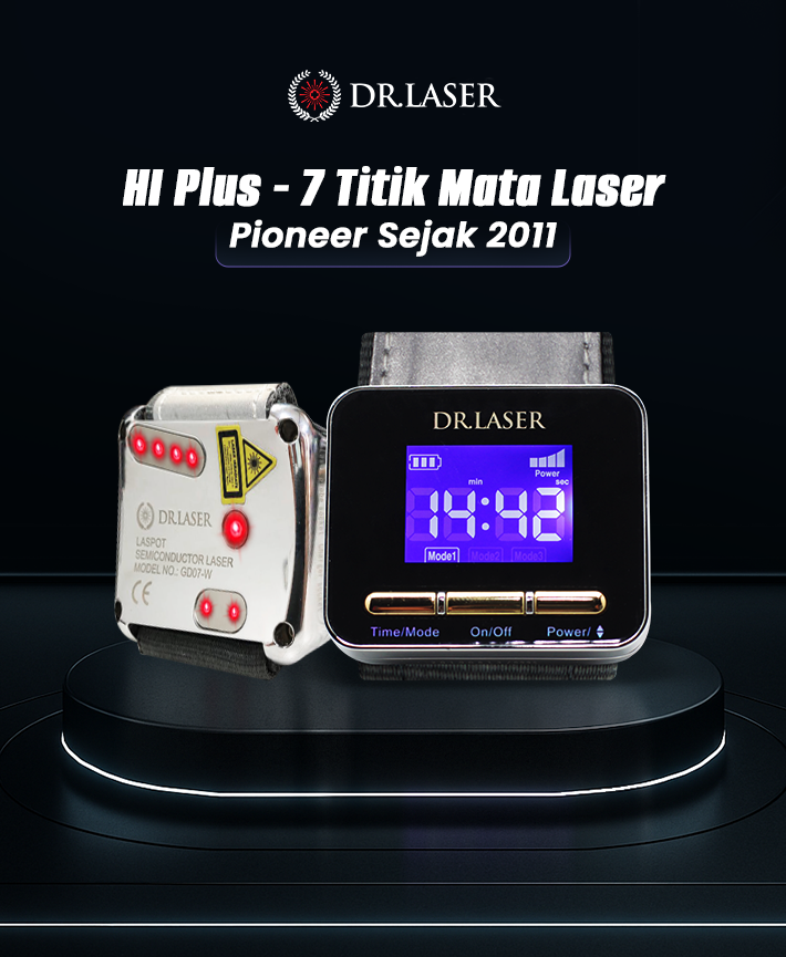 Jual Dr Laser Hi Plus – Terapi Laser Lancarkan Pembuluh Darah Untuk ...