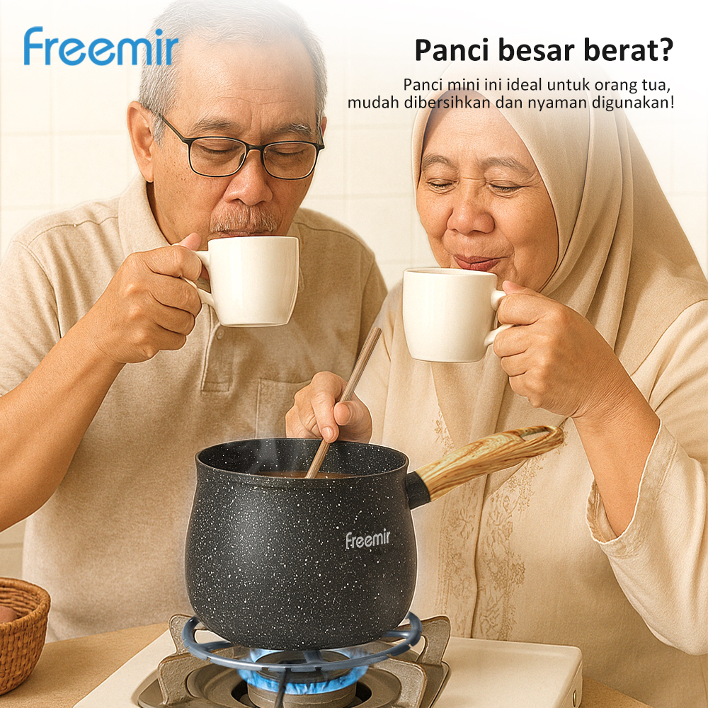 Jual Special freemir Panci Susu 1.2L Mini Milk Pot Gemoy Kopi Susu ...