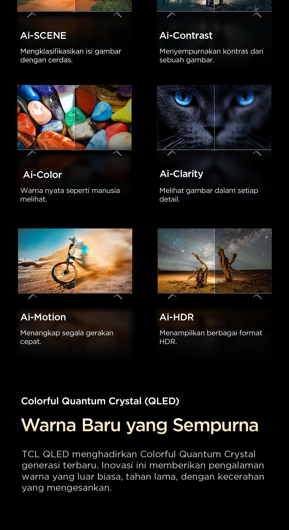 Jual TCL Next Gen QLED 98 Inch T8C - 4K Google TV - HVA Screen - HDR10+ - Dolby Vision & Atmos ...