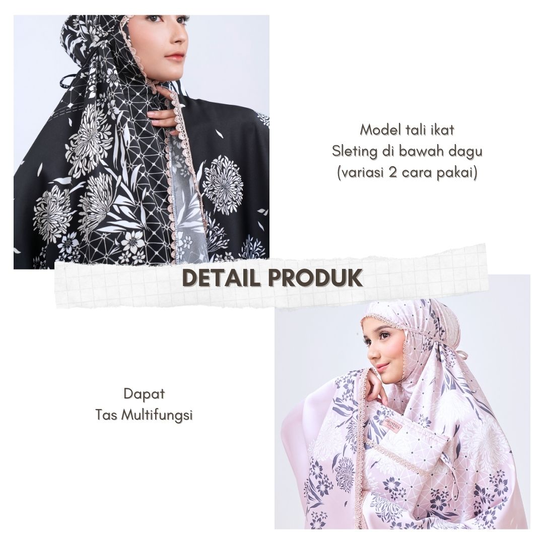 Jual KATRIELLA - Mukena Dewasa Silky Premium Mukenah Jumbo 2 in 1 ...