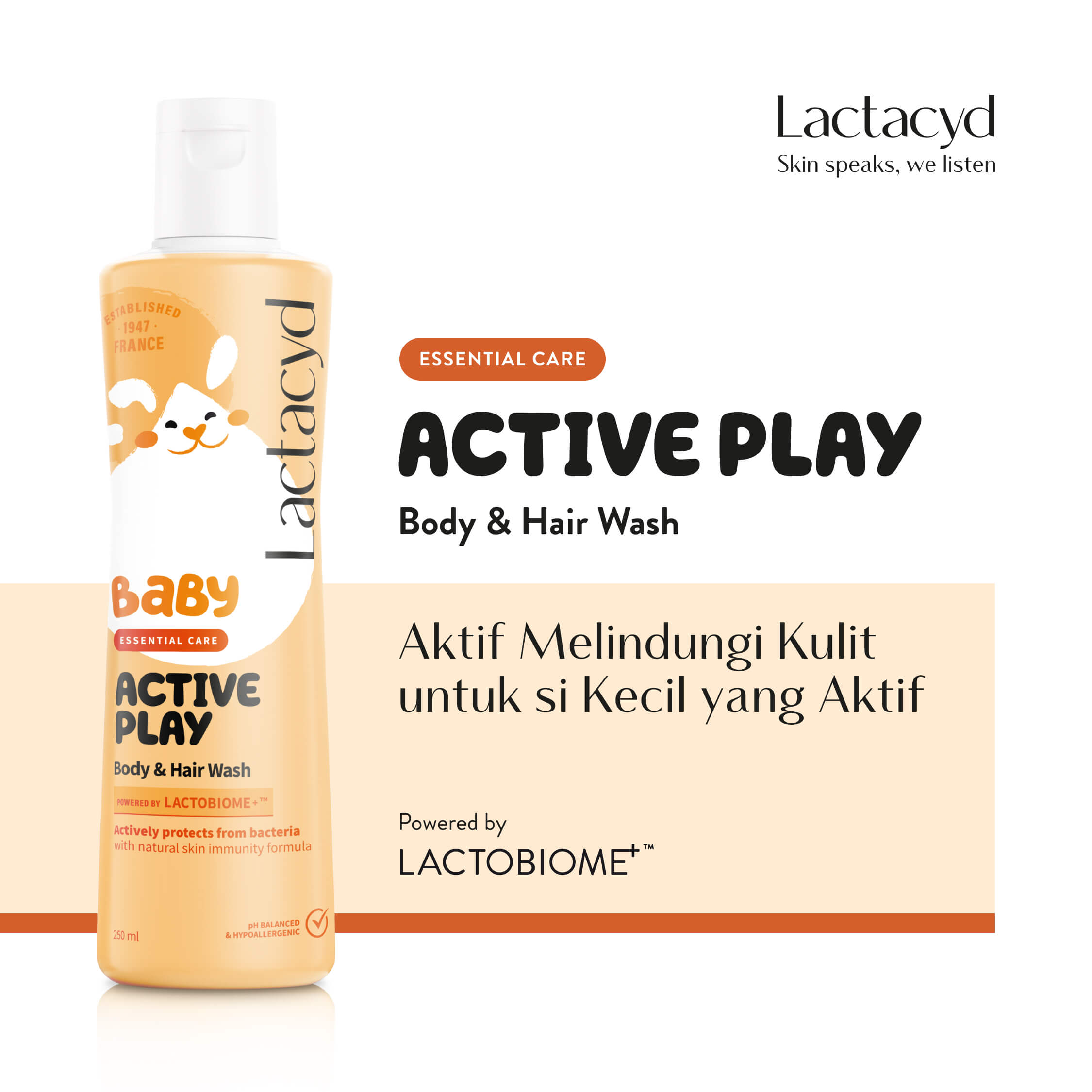 Jual [Buy 2 Get 1] Lactacyd Baby Active Play 2in1 Body Wash and Hair ...