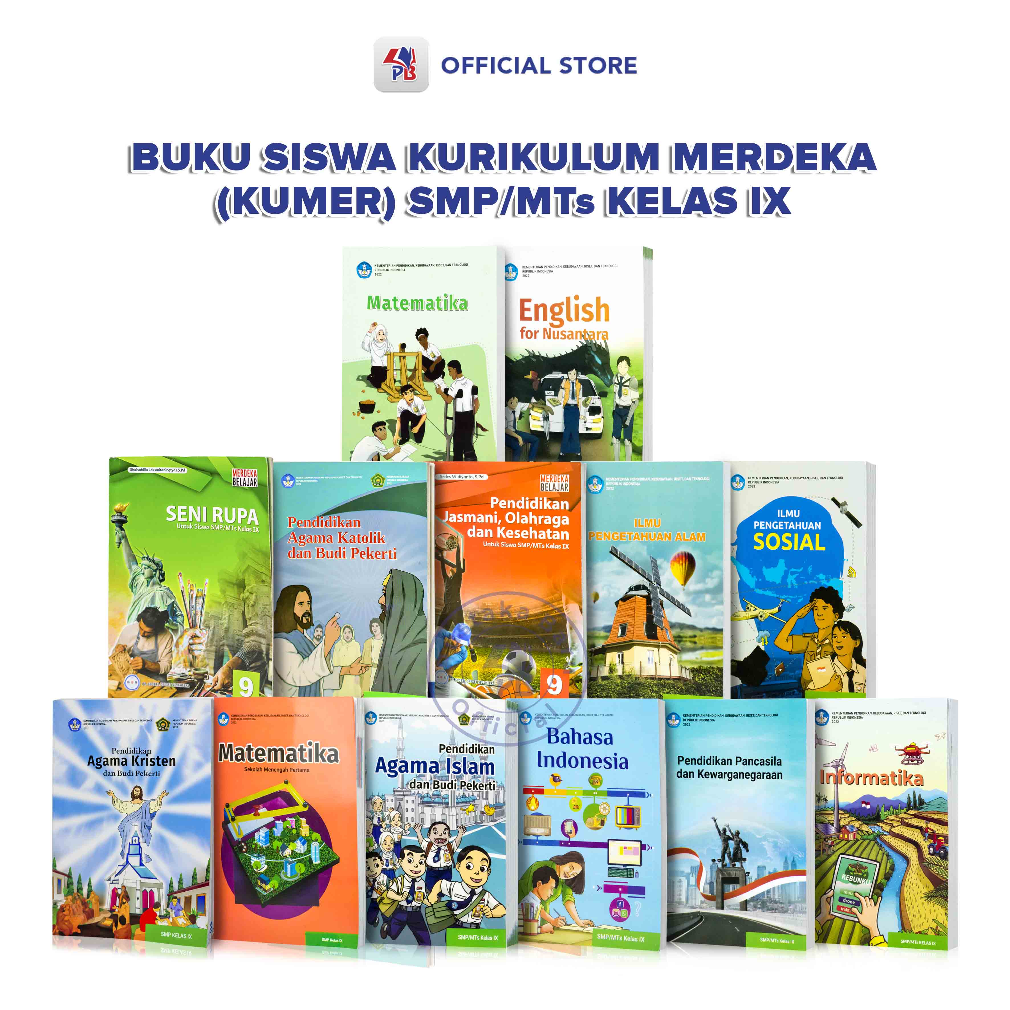 Jual Buku Kurikulum Merdeka SMP MTs Kelas IX / 9 - Informatika / PA Agama Islam & Budi Pekerti ...
