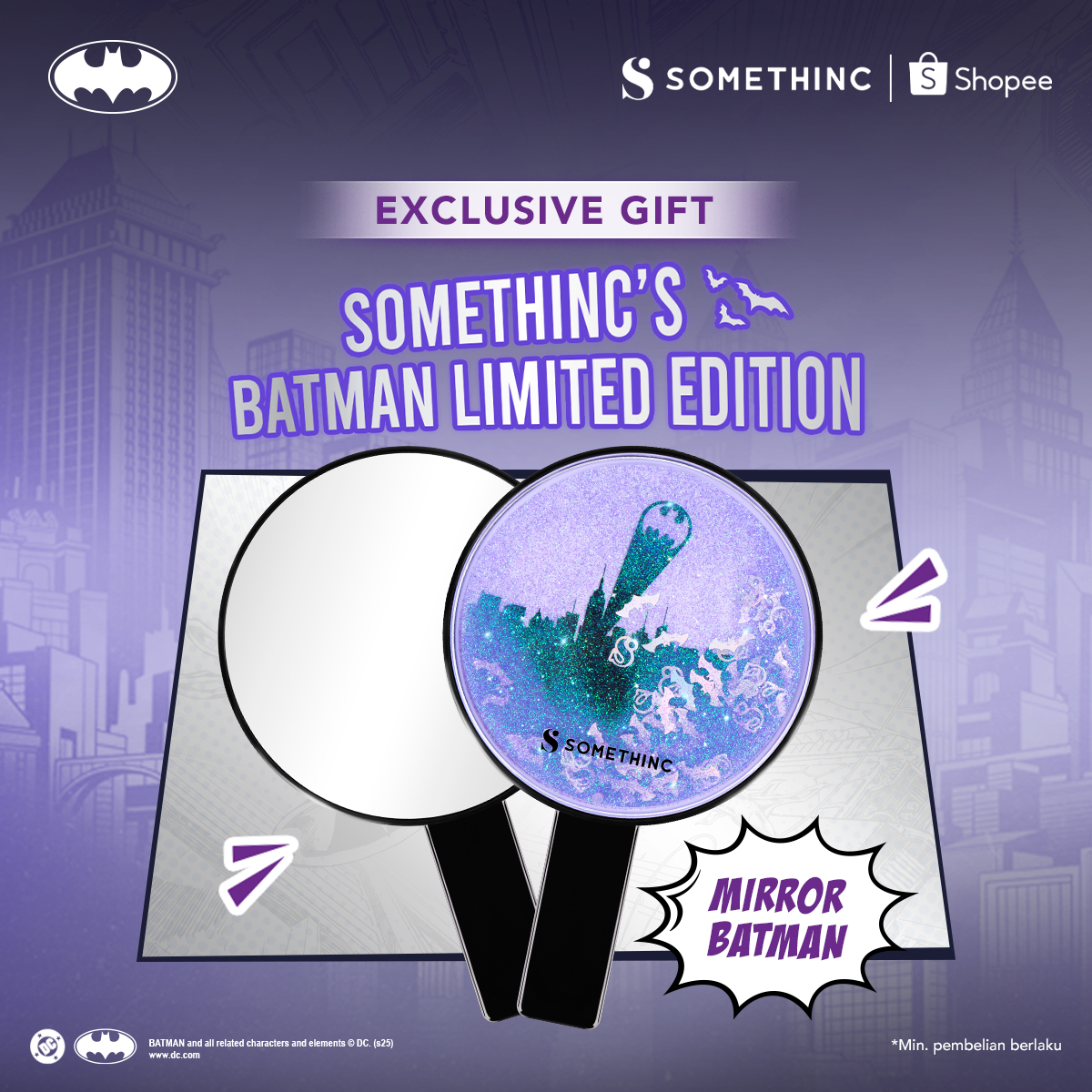 Jual SOMETHINC MAKEUP Batman Series - Ceraplump Tinted Lip Balm, Low pH ...