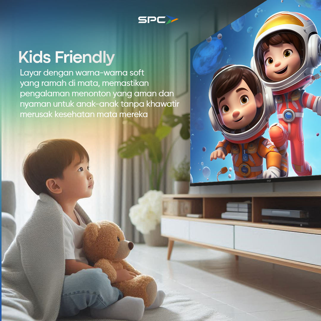 Jual SPC Smart TV 43 Inch - ST43 - Google TV43 inch FHD | Dolby Audio ...