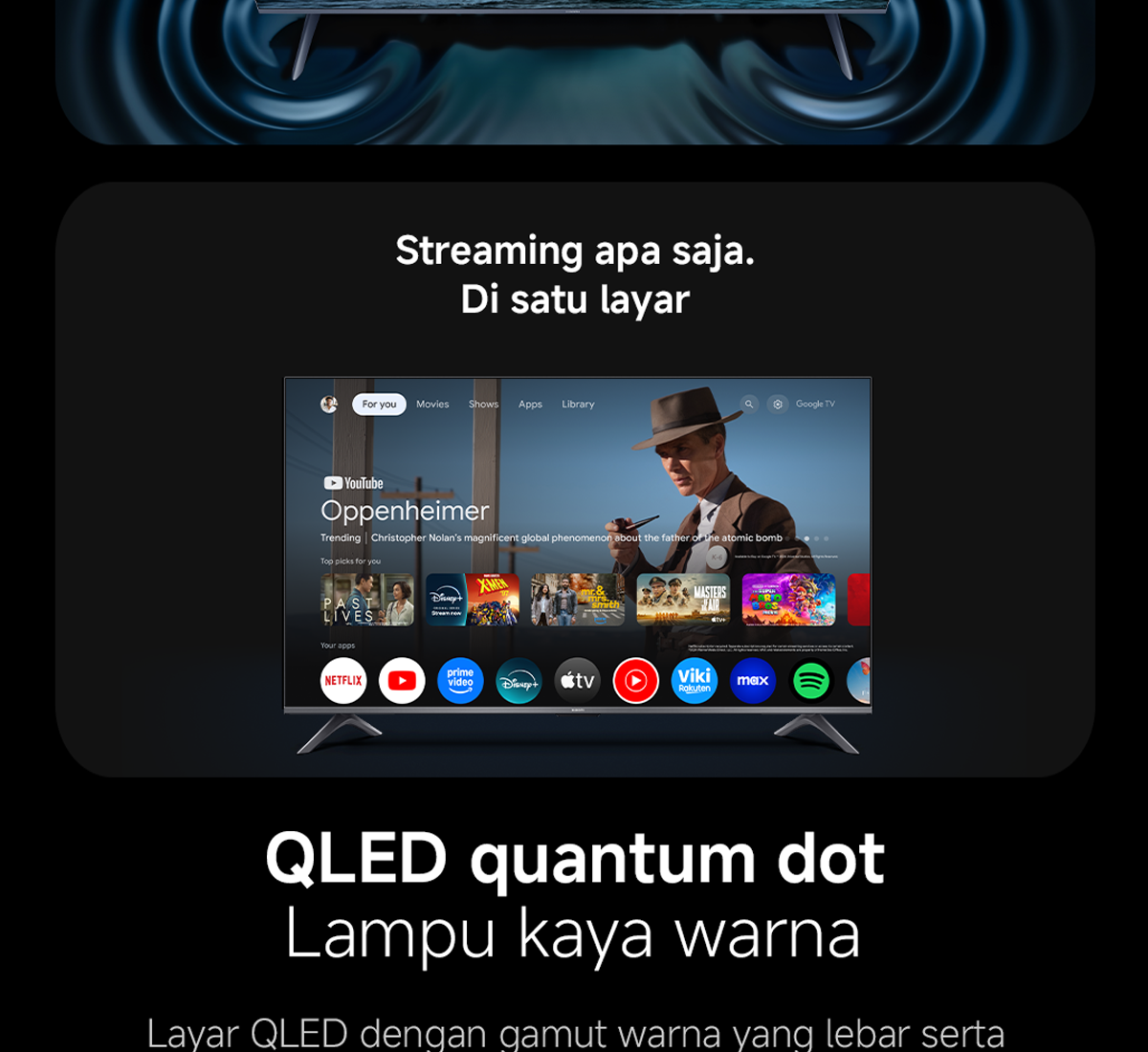 Jual Xiaomi TV A Pro 43 2026 | Layar 4K QLED MEMC HDR10+ Filmmaker Mode | Frame sleek metal ...