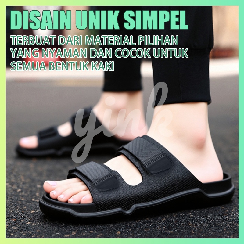Jual Yink Sandal Selop Pria Casual Murah Keren Ban Dua Dewasa Eva ...