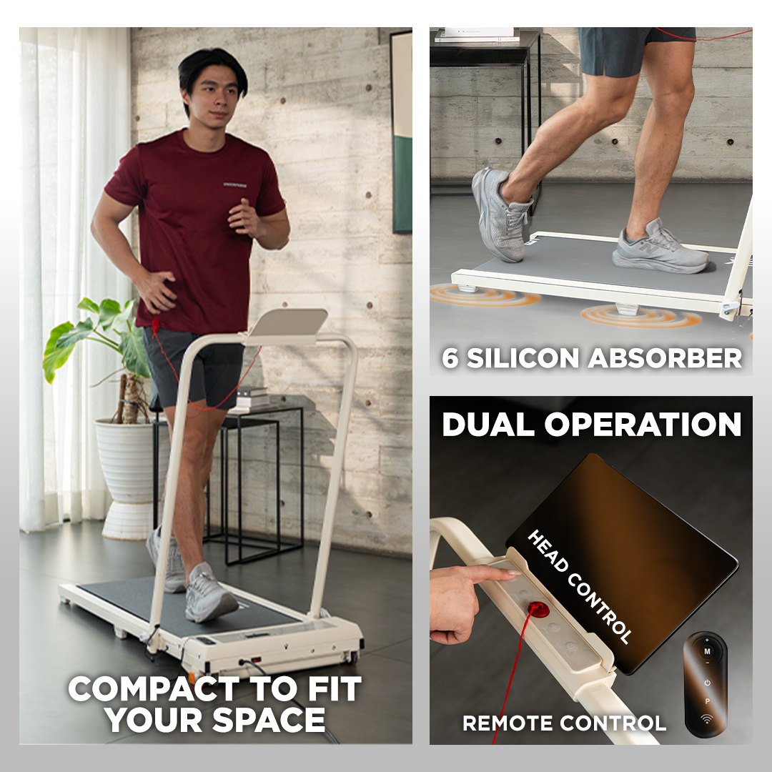 Jual BODIMAX PASTEL PRO / Treadmill Pastel Incline / Treadmill Walking ...