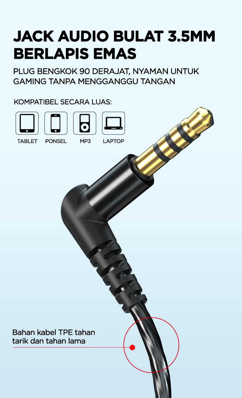 Jual Sonix Gaming Headset SH06 Berkabel Transparan HIFI Superbass ...