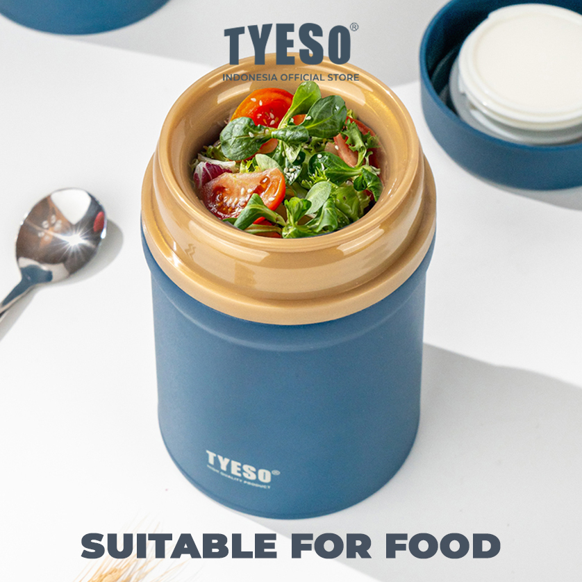 Jual Tyeso Food Jar 450ML Lunch Box SUS 316 Stainless Steel TS-8871 ...
