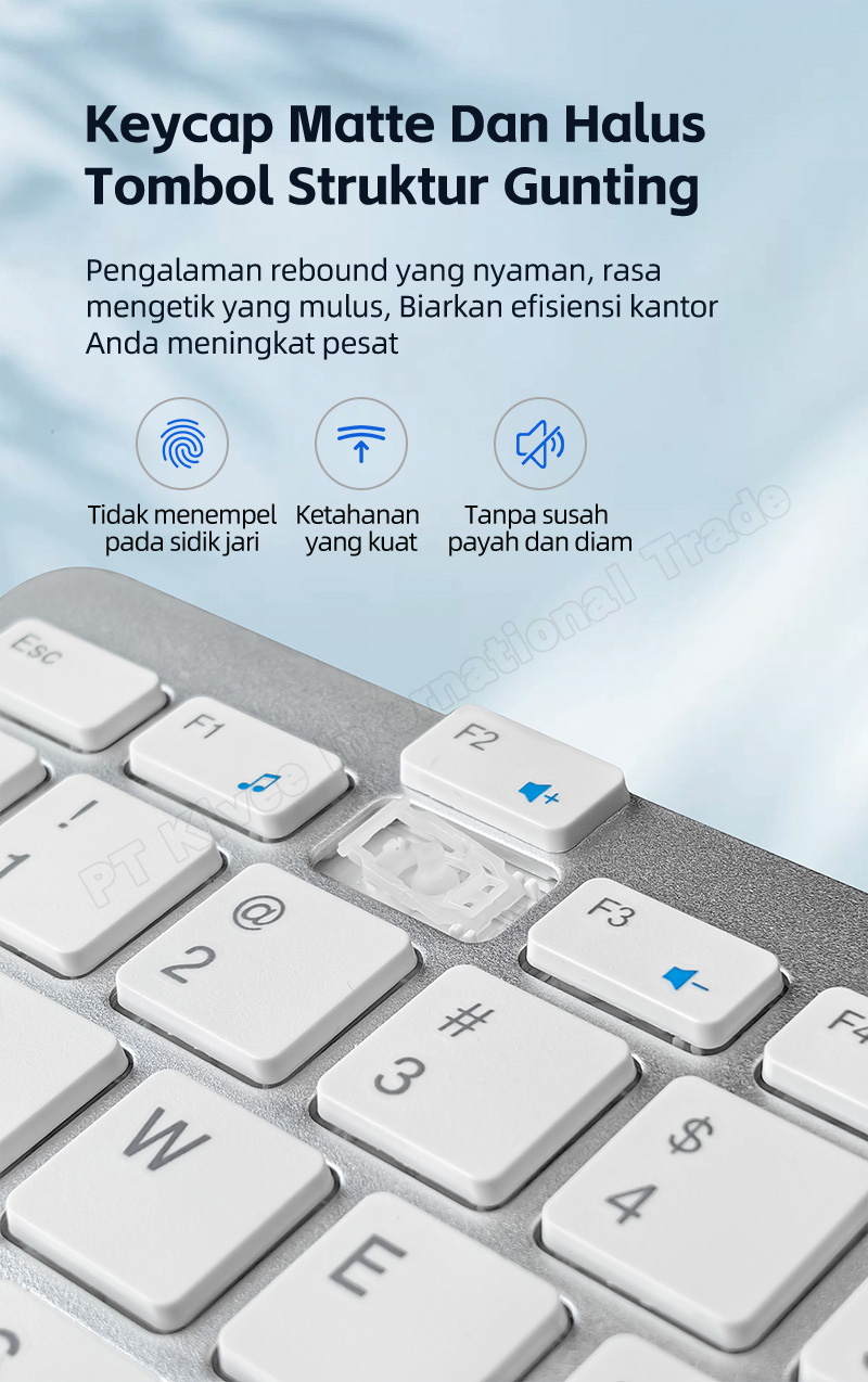 Jual Keyboard Bluetooth Nirkabel 78 karakter gaya ins sederhana untuk ...