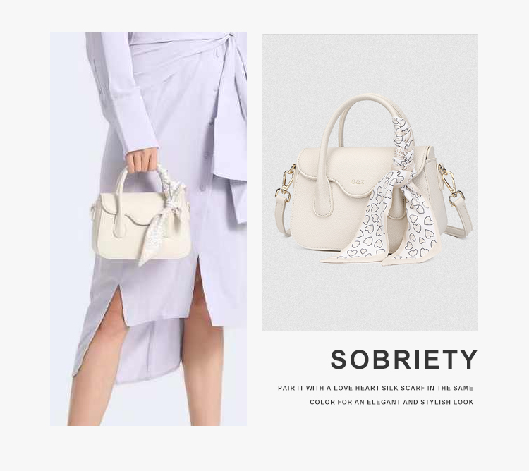 Jual G&Z - Tas Selempang Wanita Kulit PU Syal Pita - Three Angel ...