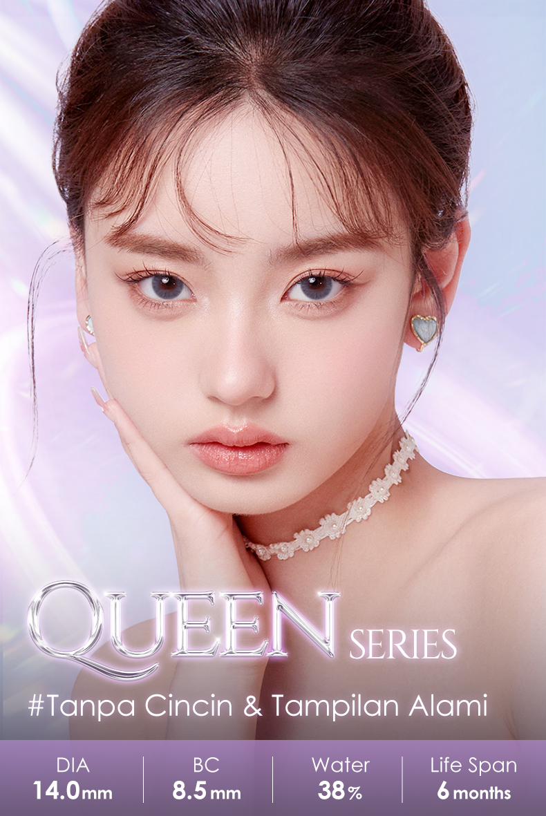Jual [0.00 s/d -8.00] Magister softlens Minus 14.00MM Queen Ochre ...