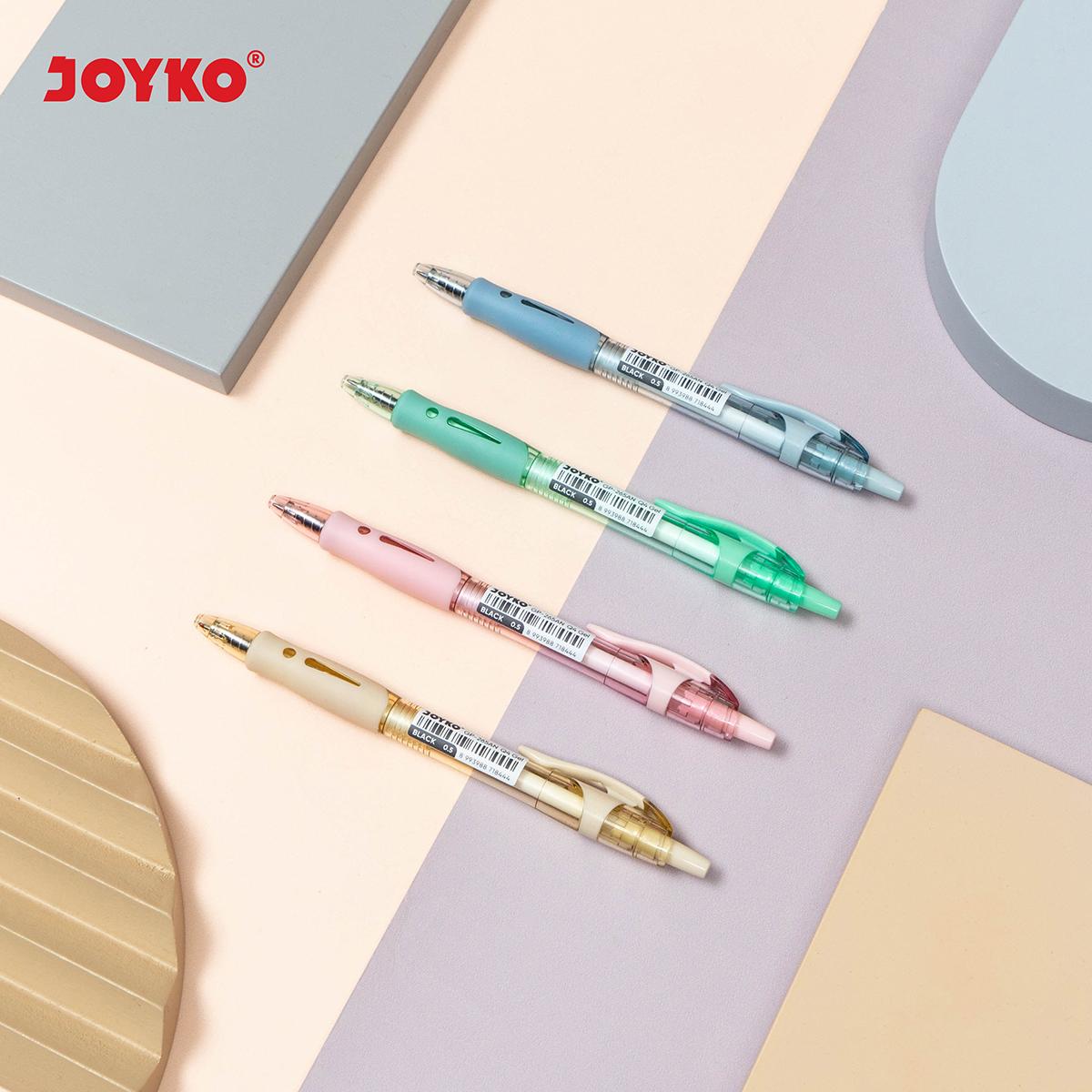 Jual JOYKO Gel Pen Pulpen Pena GP-265AN Q4 Gel 0.5 mm | Shopee Indonesia