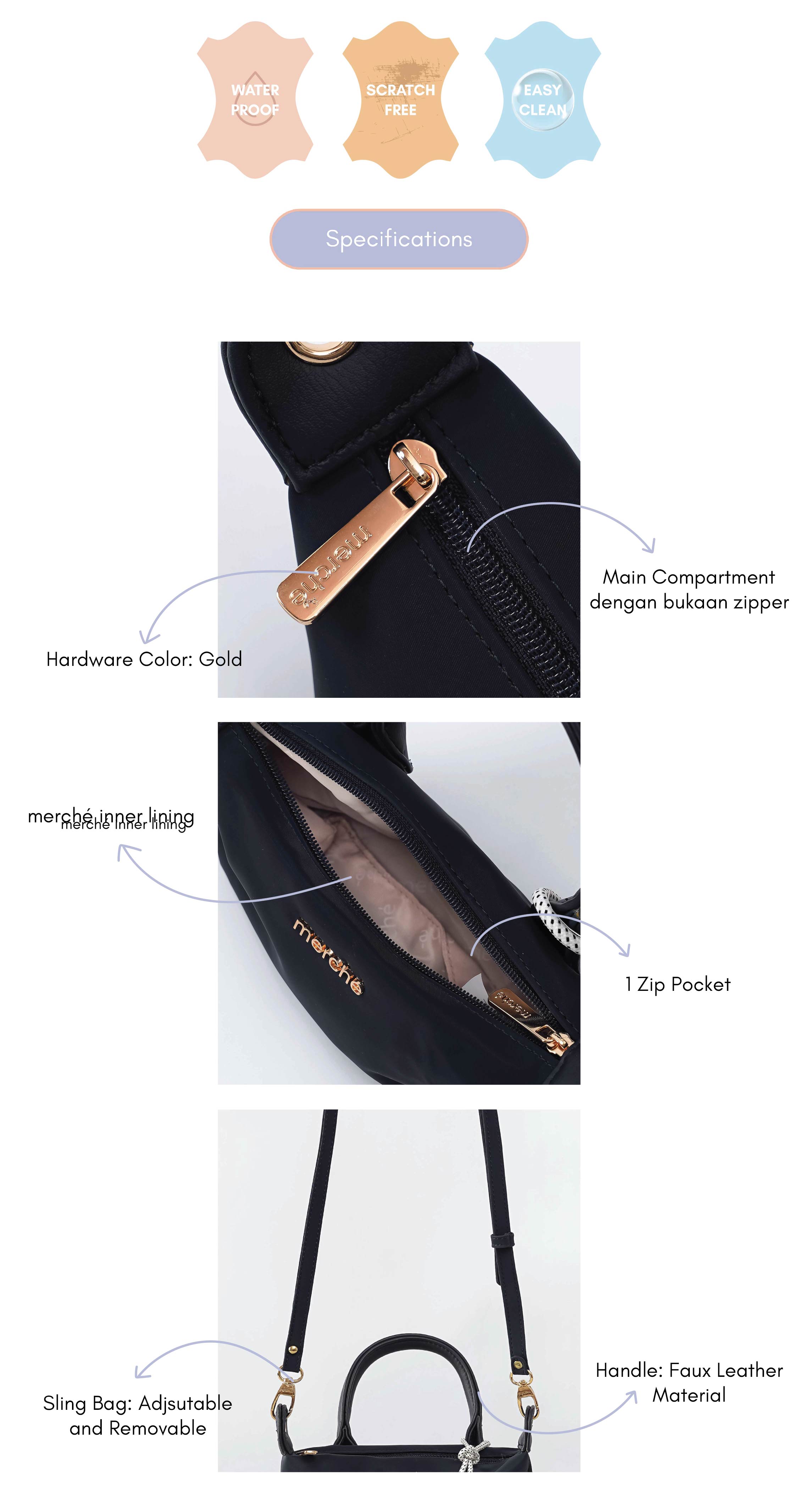 Jual Merche Tas Selempang Wanita Alice Petite | Shopee Indonesia