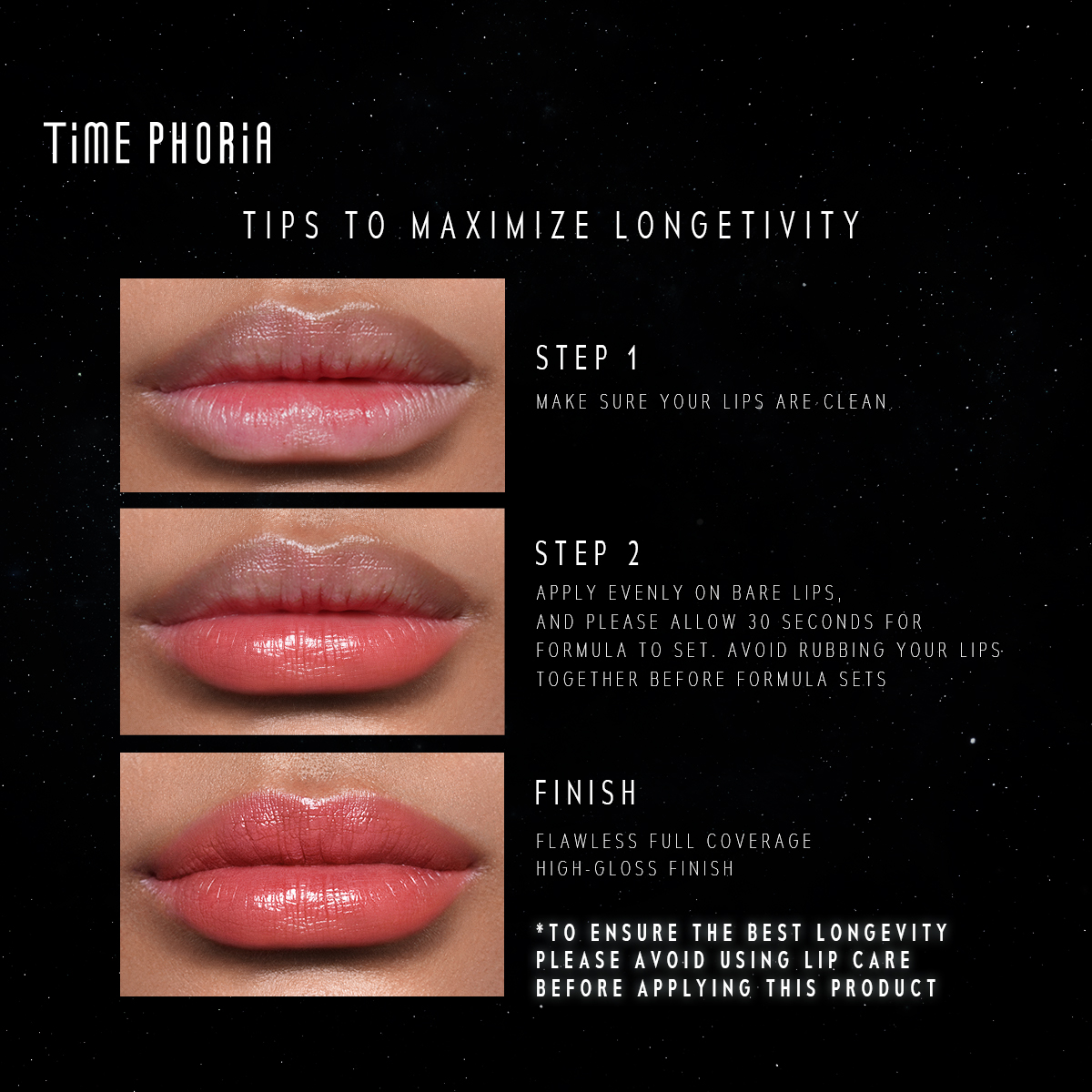 Jual TIME PHORIA - STELLAR DUST LIP STAIN 5ML Liptint Waterproof Tahan ...