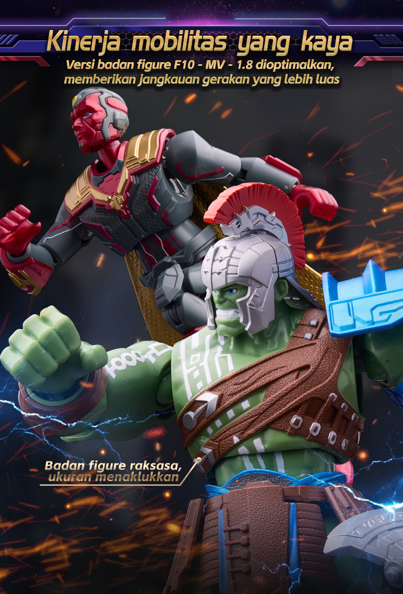 Jual BLOKEES Marvel Blind Box Infinity Saga Toys Mainan Galaxy Version ...