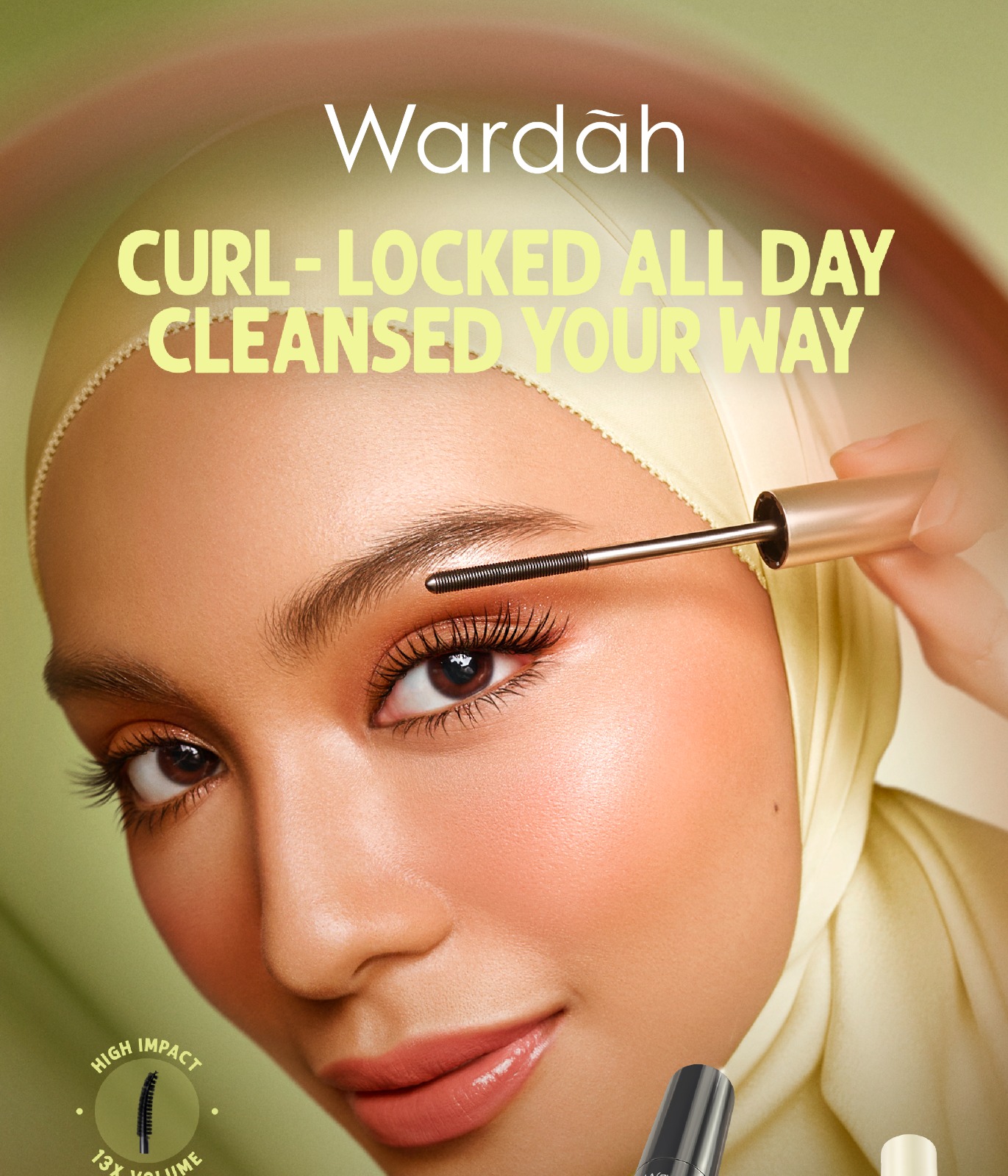 Jual NEW! WARDAH Anti-Gravity Iron Mascara Natural Volumizing ...