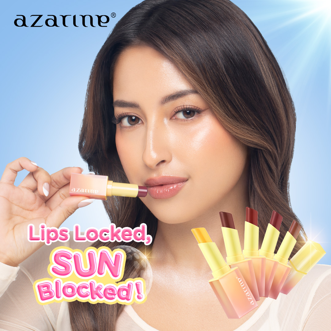 Jual Azarine Glowkiss Sunscreen Lip Balm 3gr Pelembab Bibir SPF 35 PA ...