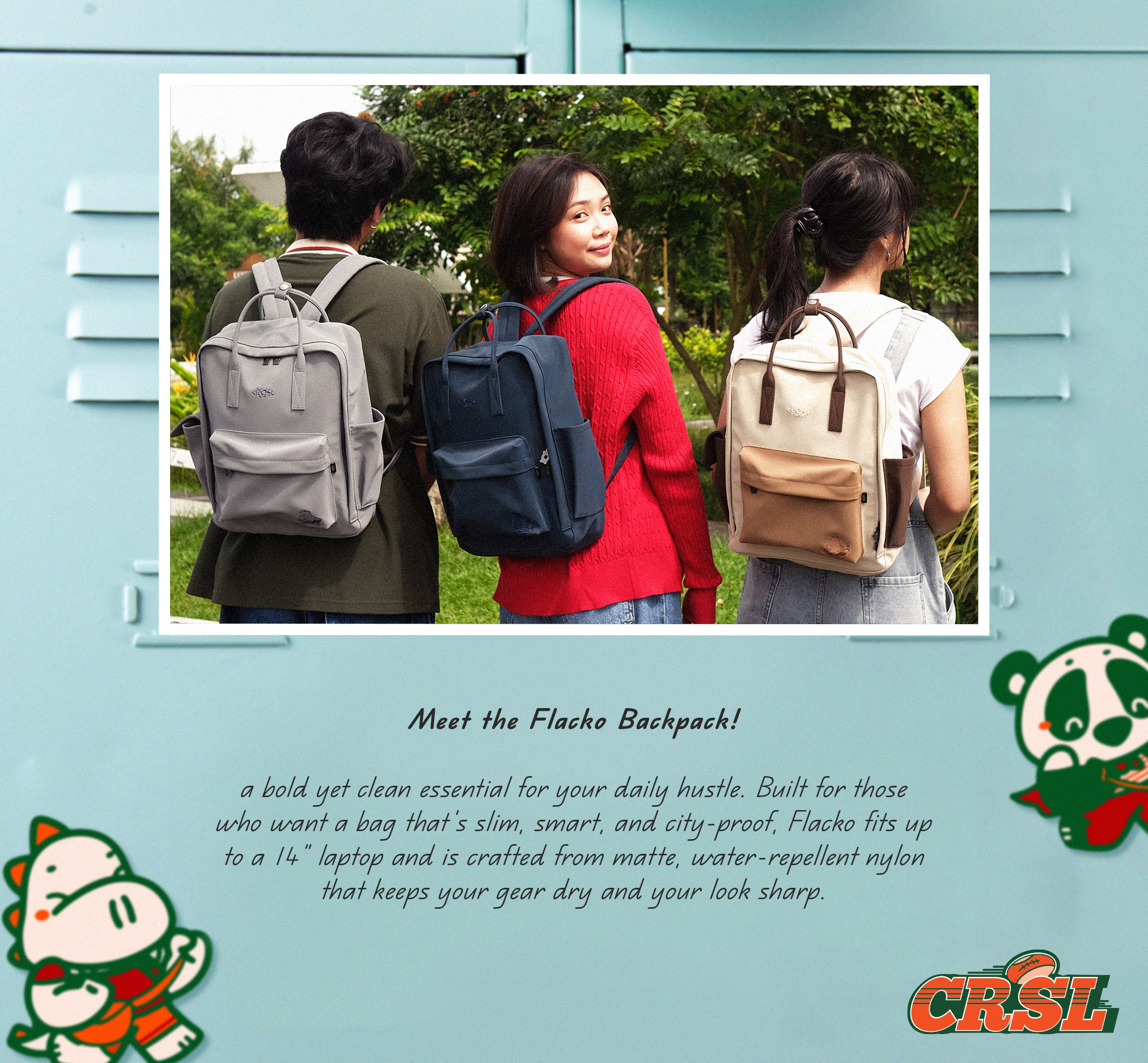 Jual CRSL Flacko Backpack I Ransel I Tas Sekolah Kuliah I Backpack ...
