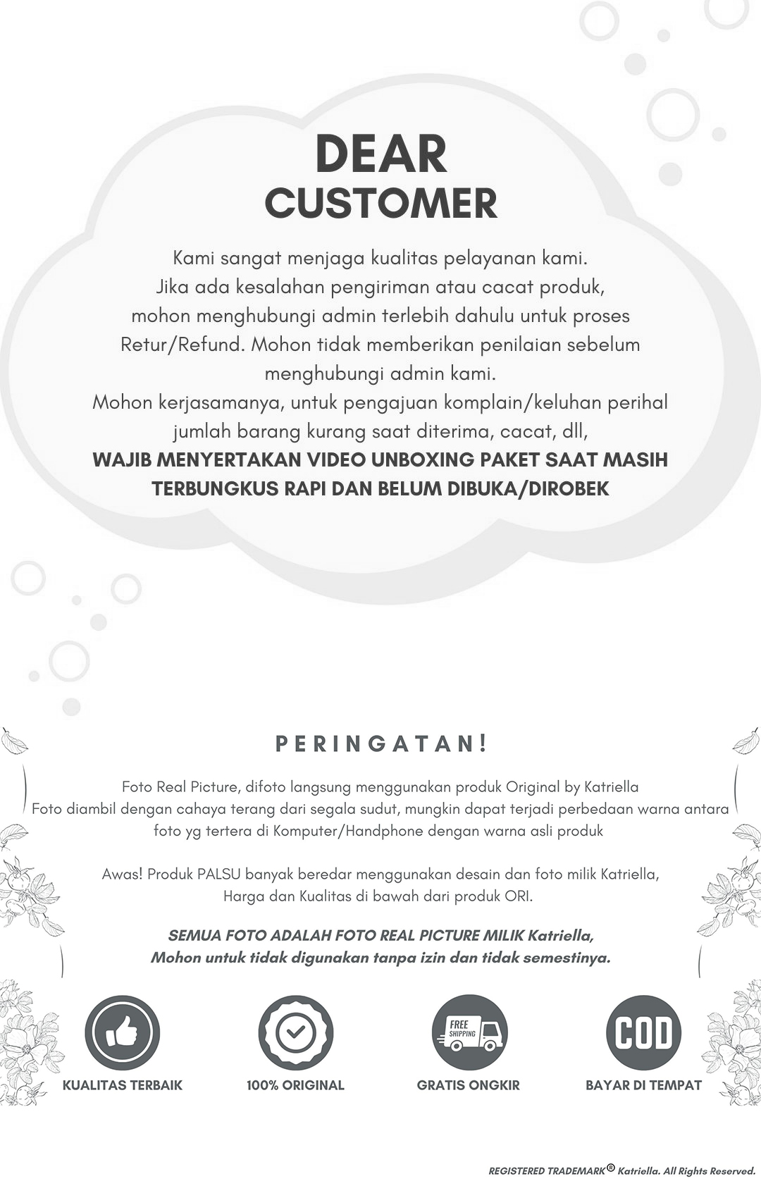Jual KATRIELLA – Mukena Dewasa Jumbo Premium Silk Travel Mewah Adem ...