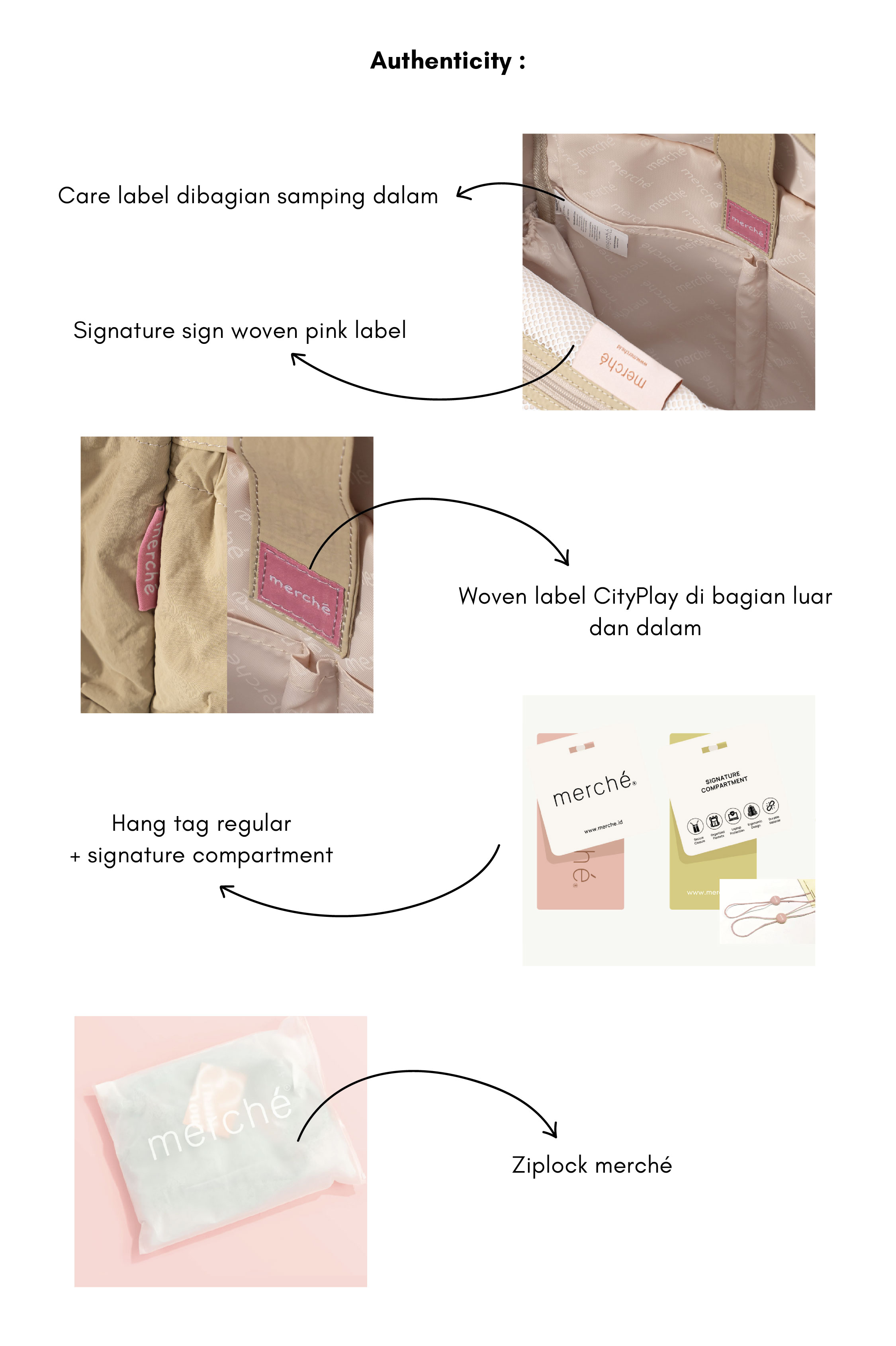 Jual Merche Tas Ransel Wanita Bona | Shopee Indonesia