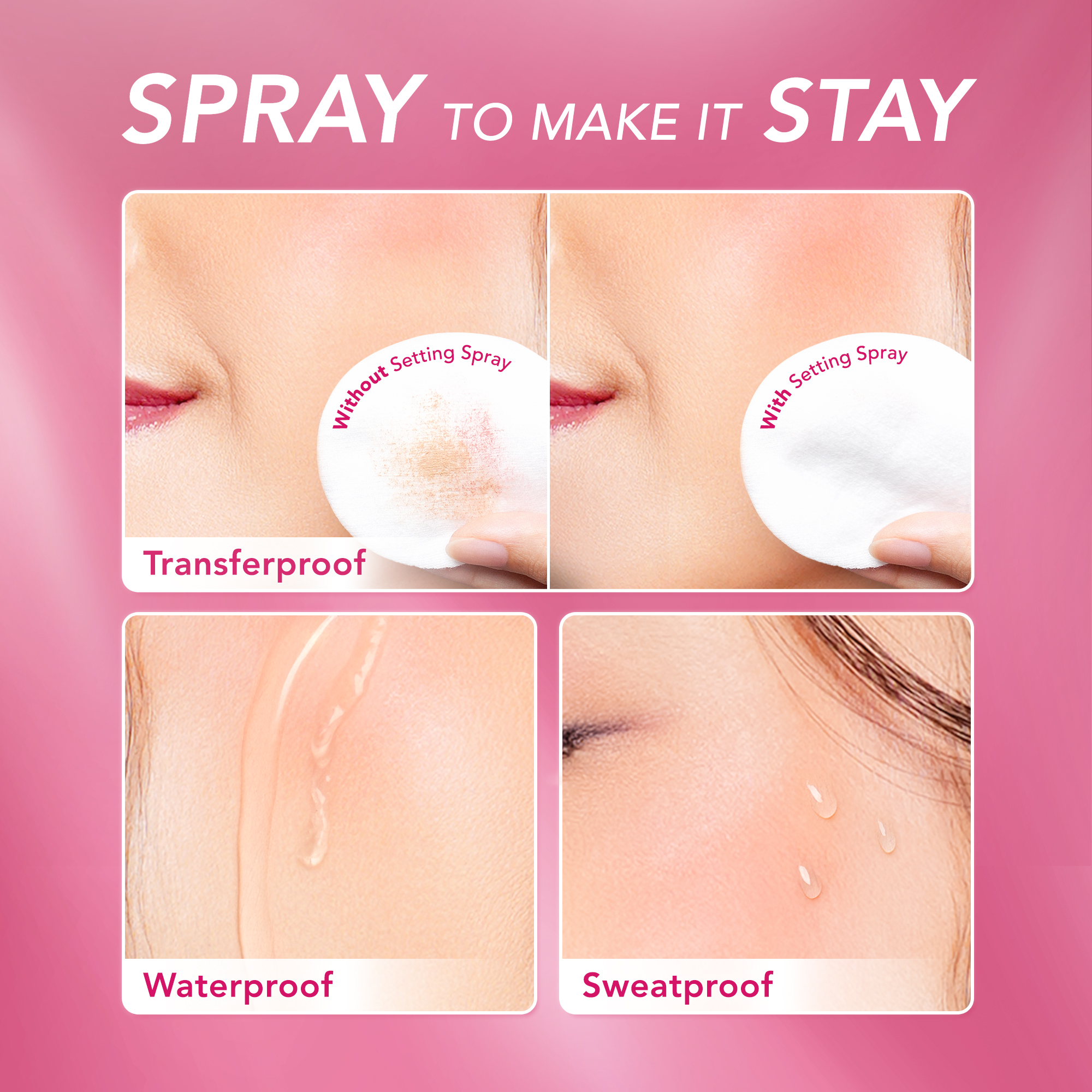 Jual Sea Makeup Stayput Prime & Set Continuous Setting Spray ...