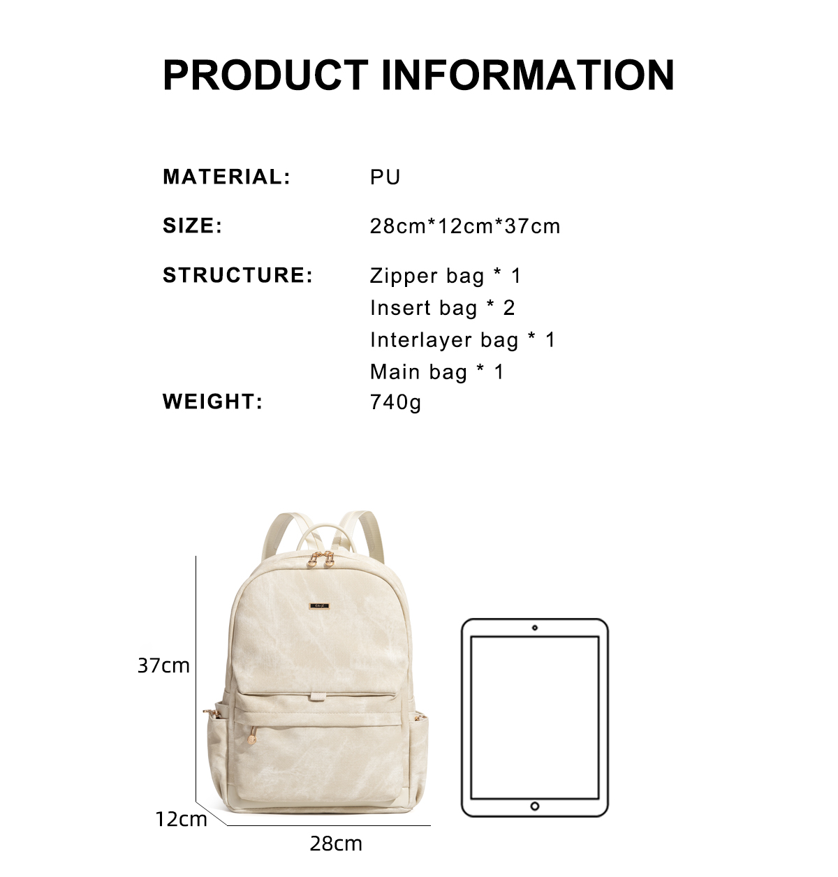 Jual En-ji X Tzi Xuan - Dehan Backpack Wanita | Shopee Indonesia
