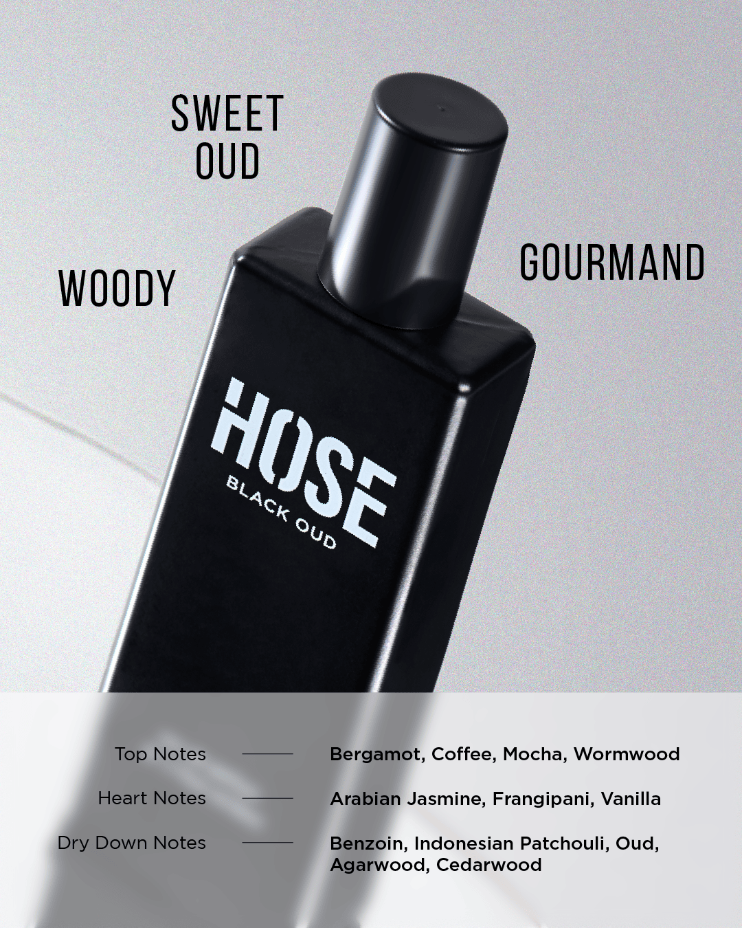 Jual HOSE Eau De Parfum Black Oud 50ml | Shopee Indonesia