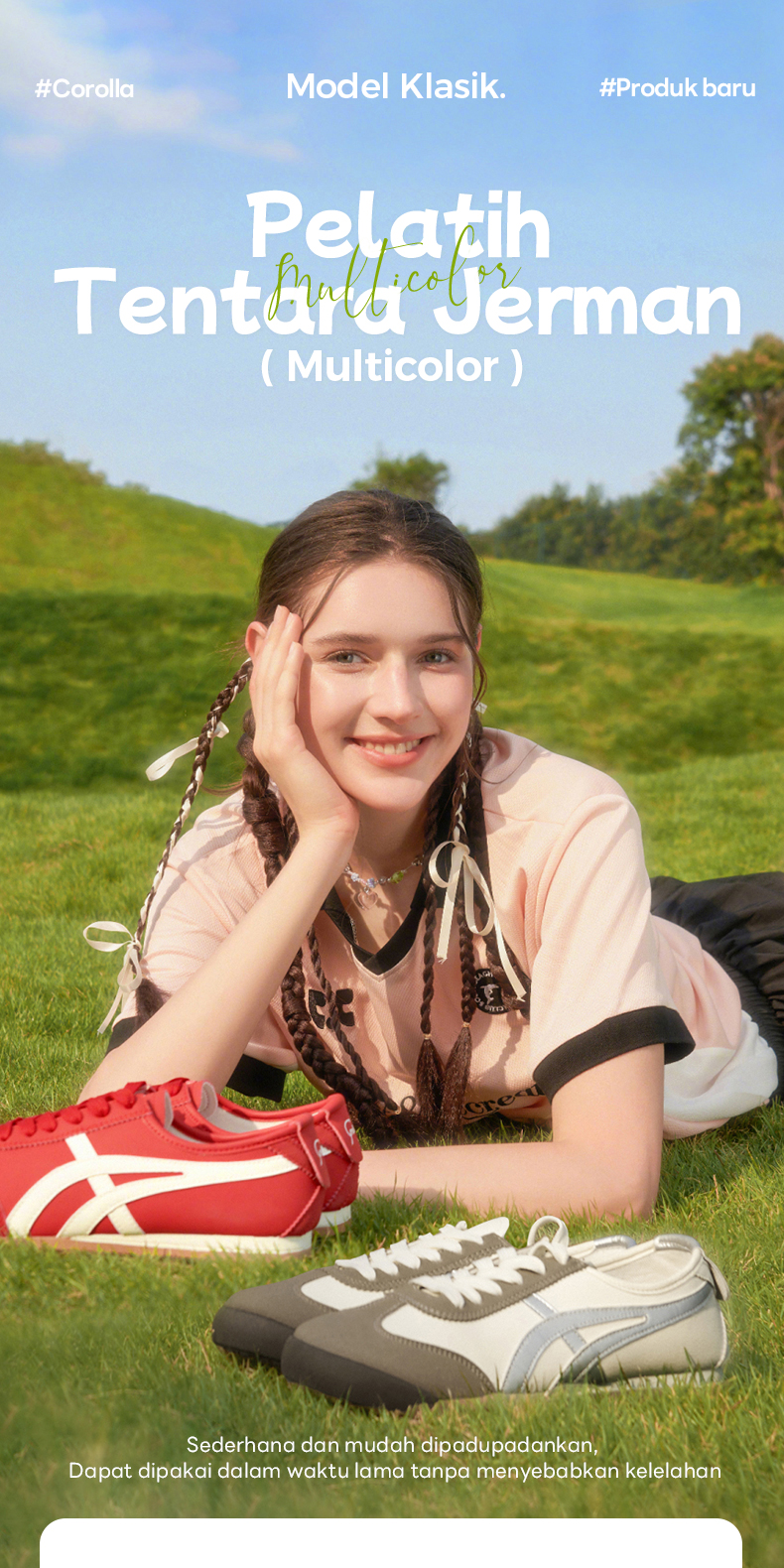 Jual [COROLLA X ILYAS]COROLLA Tiger-66 Sepatu Sneakers Wanita Sekolah ...