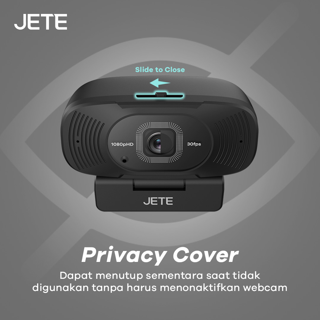 Jual JETE W7 Pro Web Cam 1080p Full HD Kamera Handphone Laptop With ...
