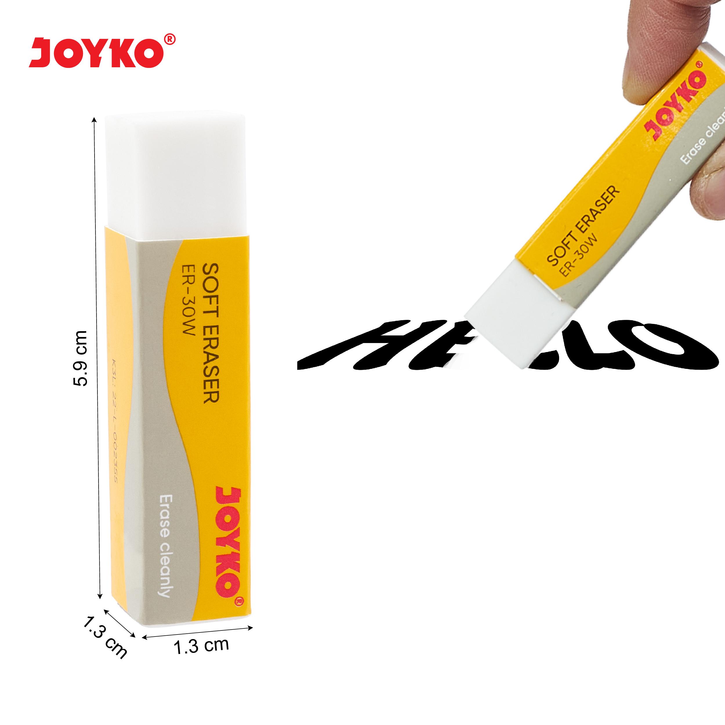 Jual JOYKO Eraser Penghapus 1 Pack ER-30W Isi 30 Pcs | Shopee Indonesia
