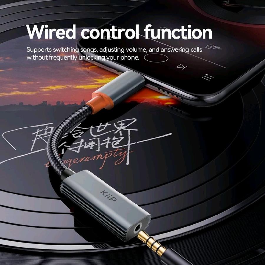 Jual KIIP Kabel Audio Converter Adapter USB TYPE C / Lightning To AUX 3 ...