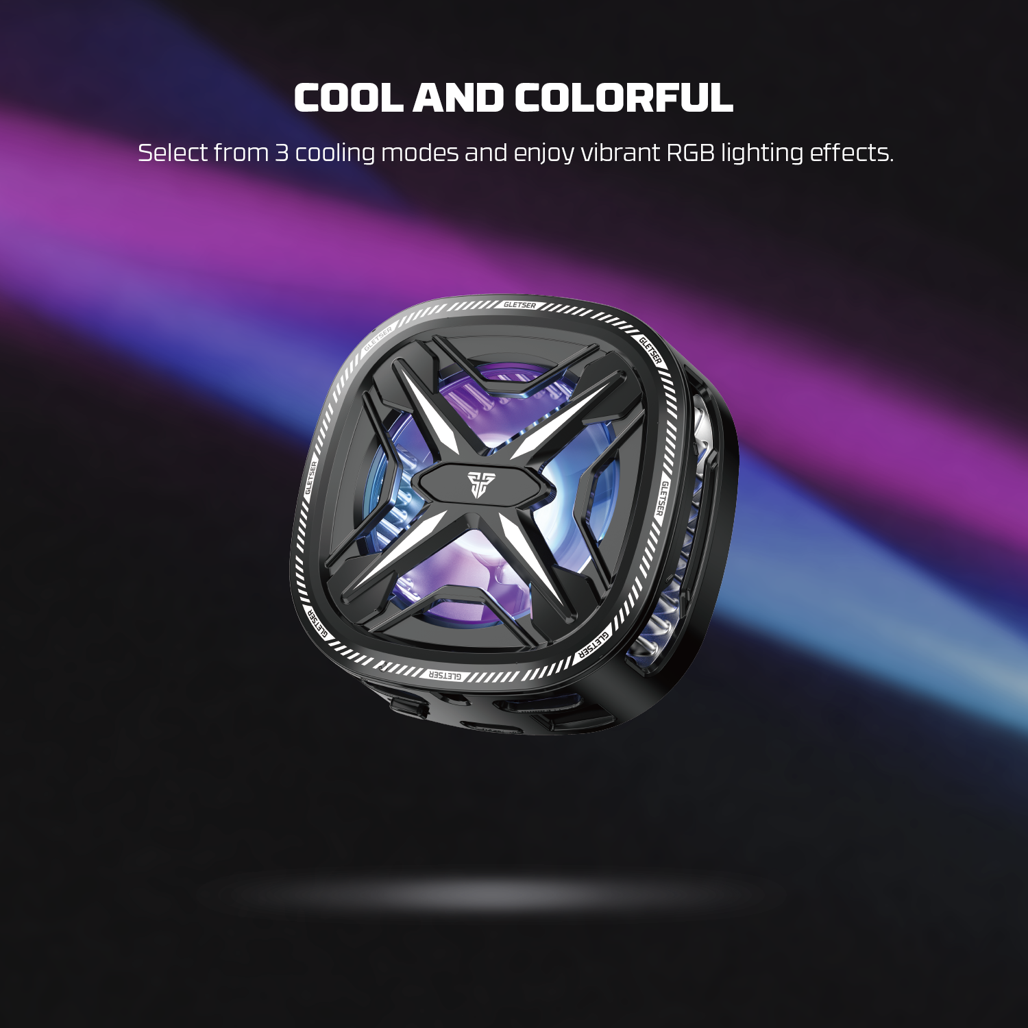 Jual Fantech Phone Fan Cooler HP Gaming Magnetic GLETSER MAX PC10 PCM10 ...