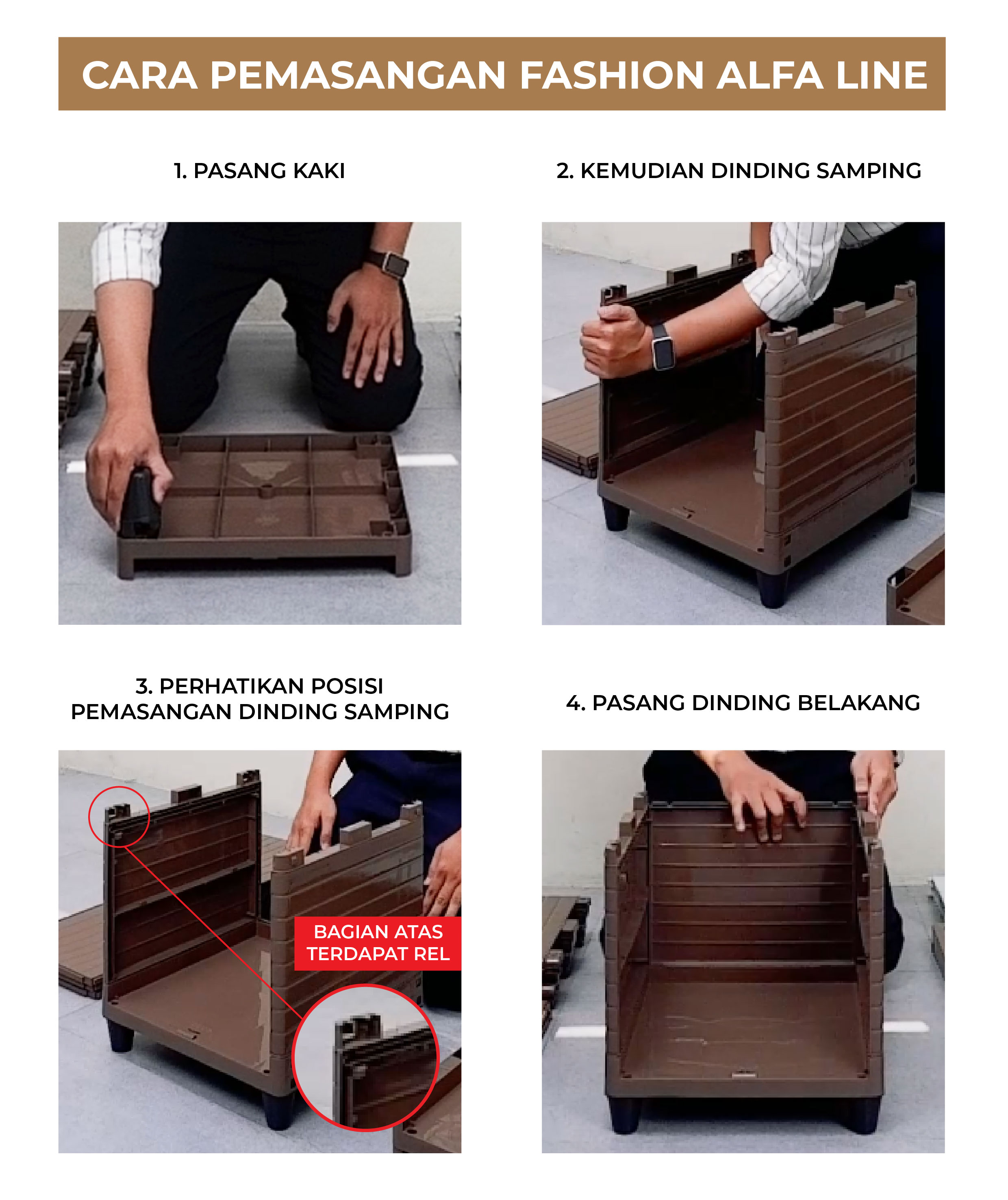 Jual CLUB Plastik FASHION Single Susun 2 3 4 5 - Lemari Plastik Serbaguna 1 Pintu Alfa Line ...