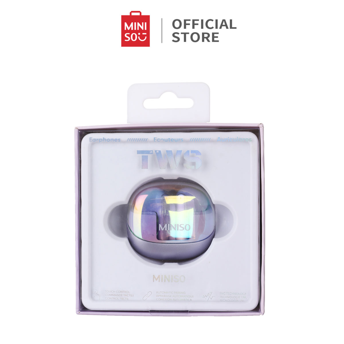Jual Miniso TWS Earphones Headphone Bluetooth Nirkabel Mermaid Series ...