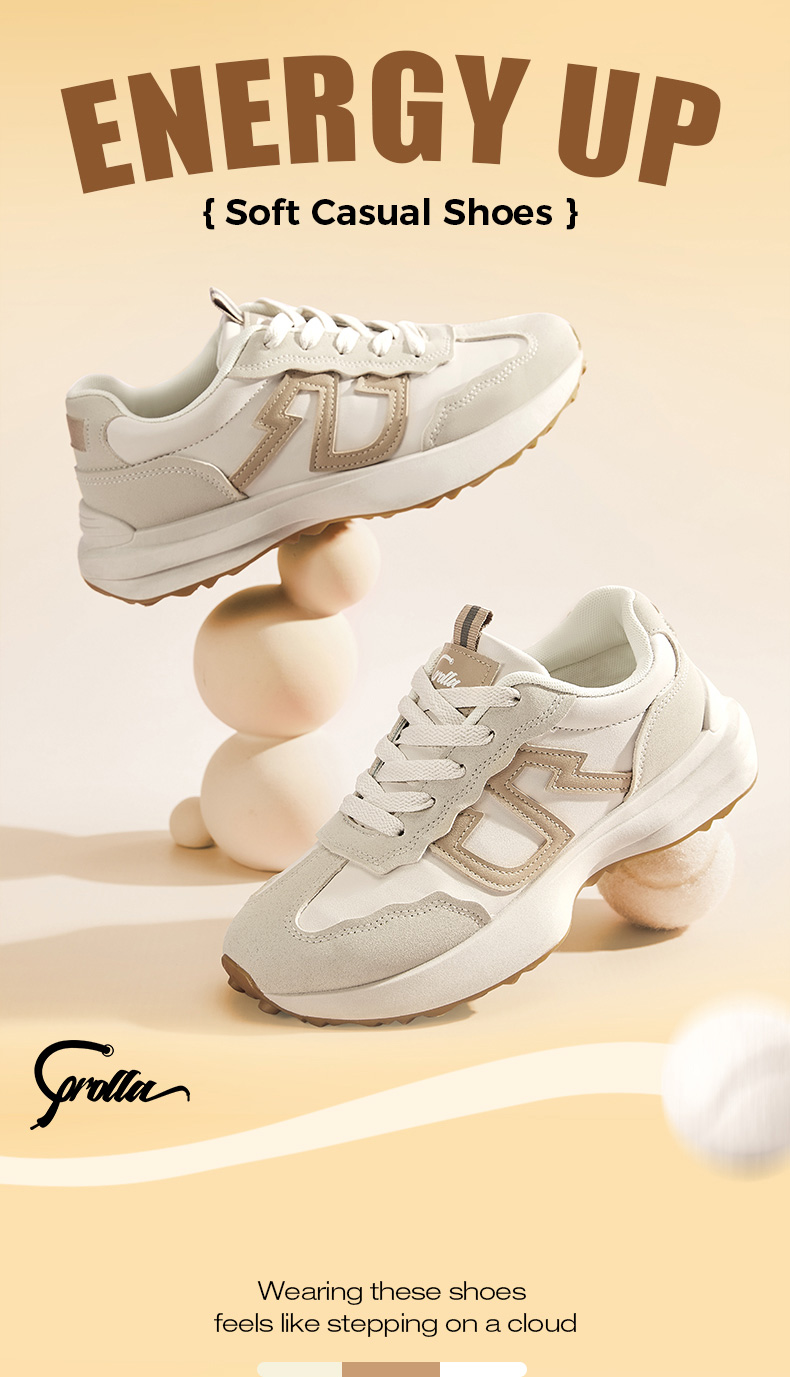 Jual COROLLA Sepatu Sneakers Wanita Sport Shoes Cokelat COX3323405 ...